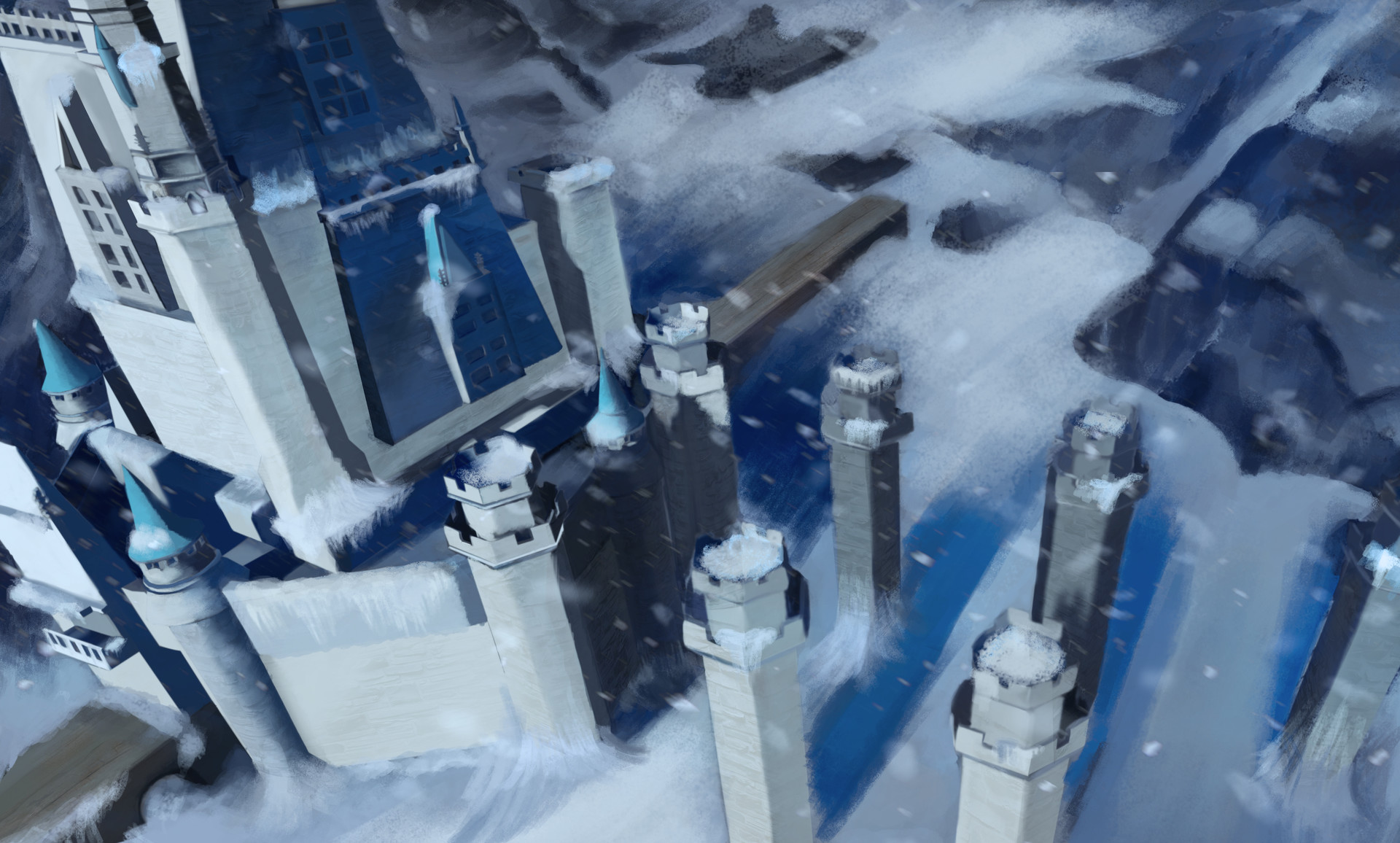 ArtStation - Snow Castle