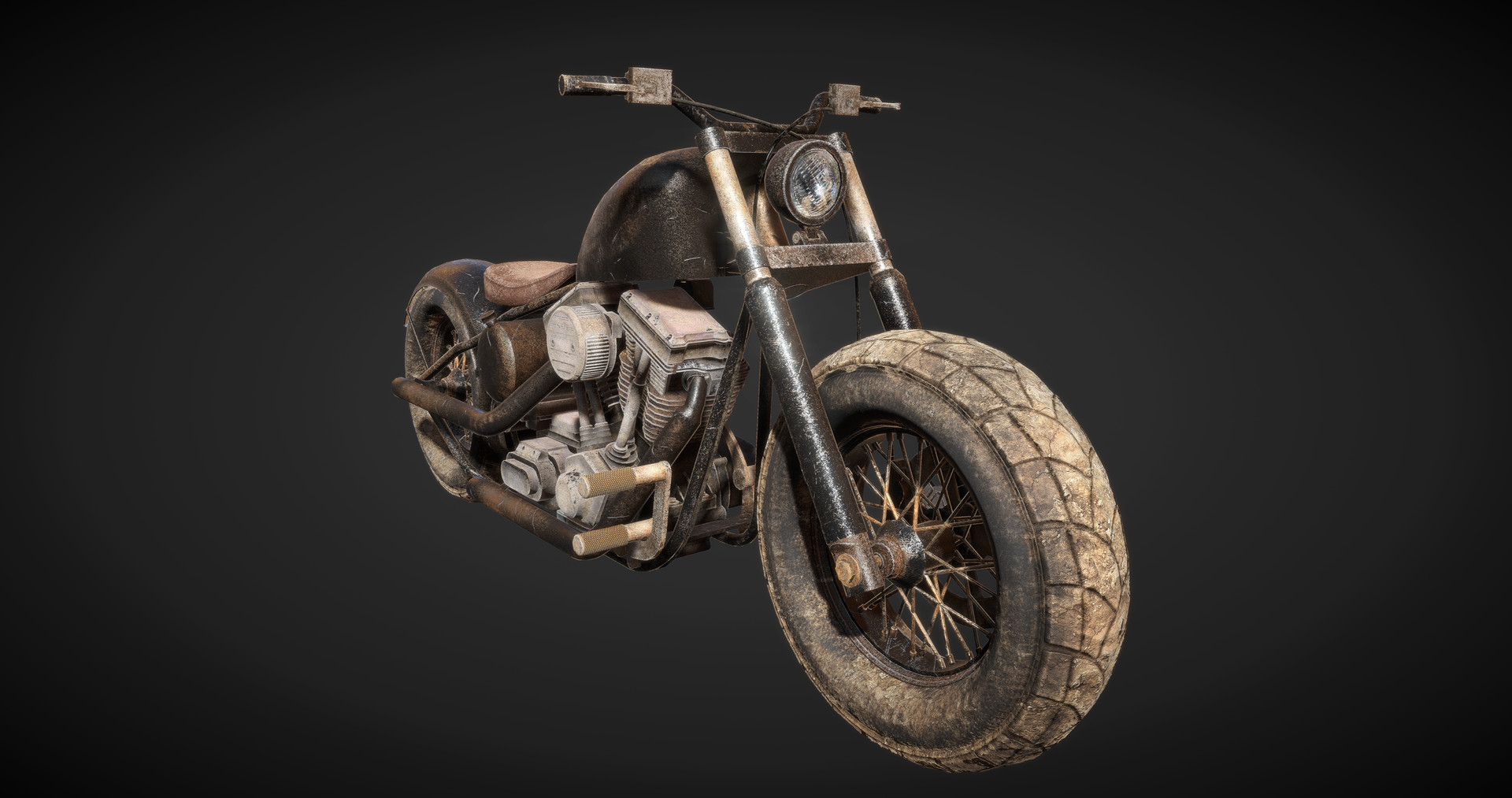 ArtStation - Rusty chopper