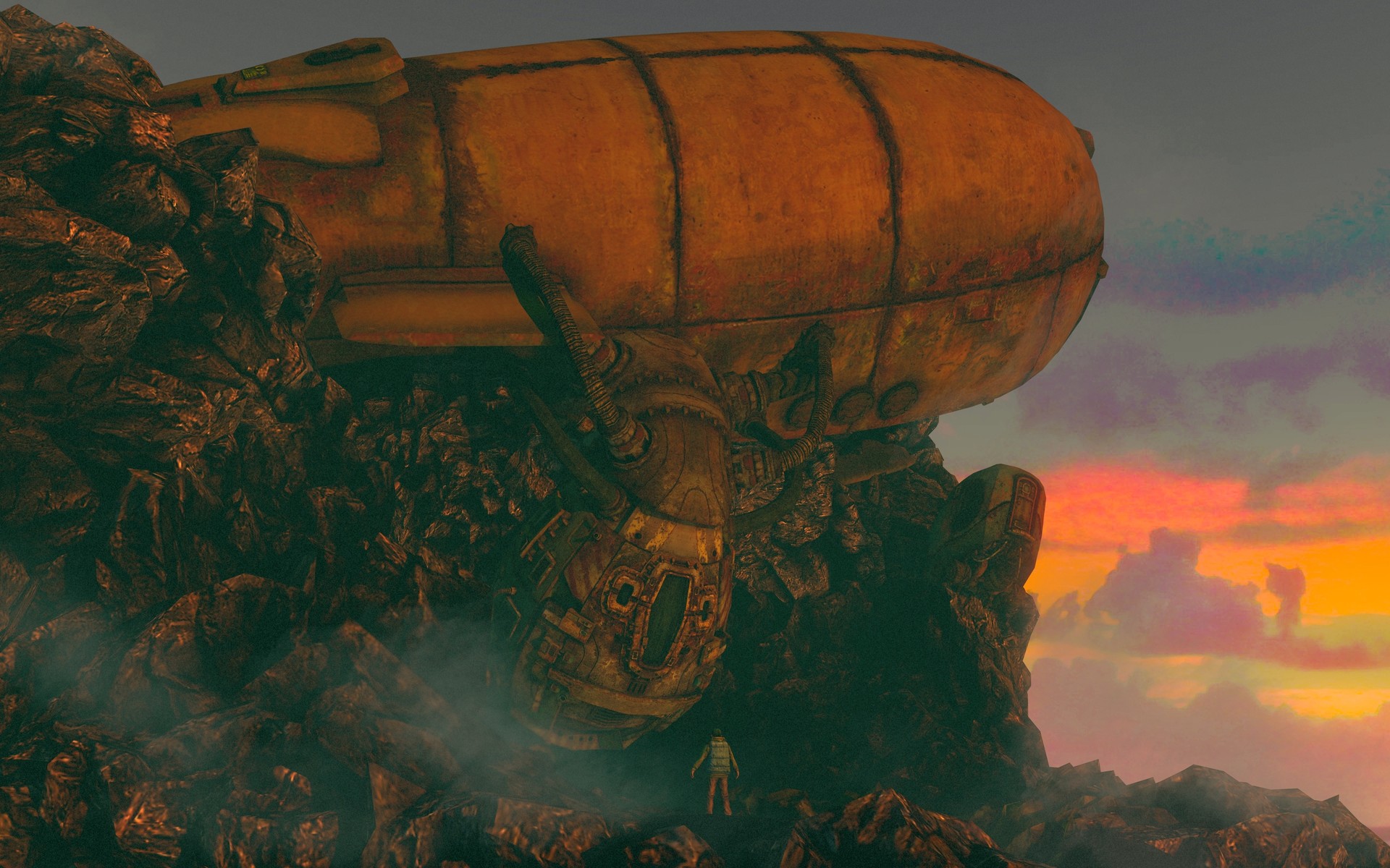 ArtStation - Rust and steam