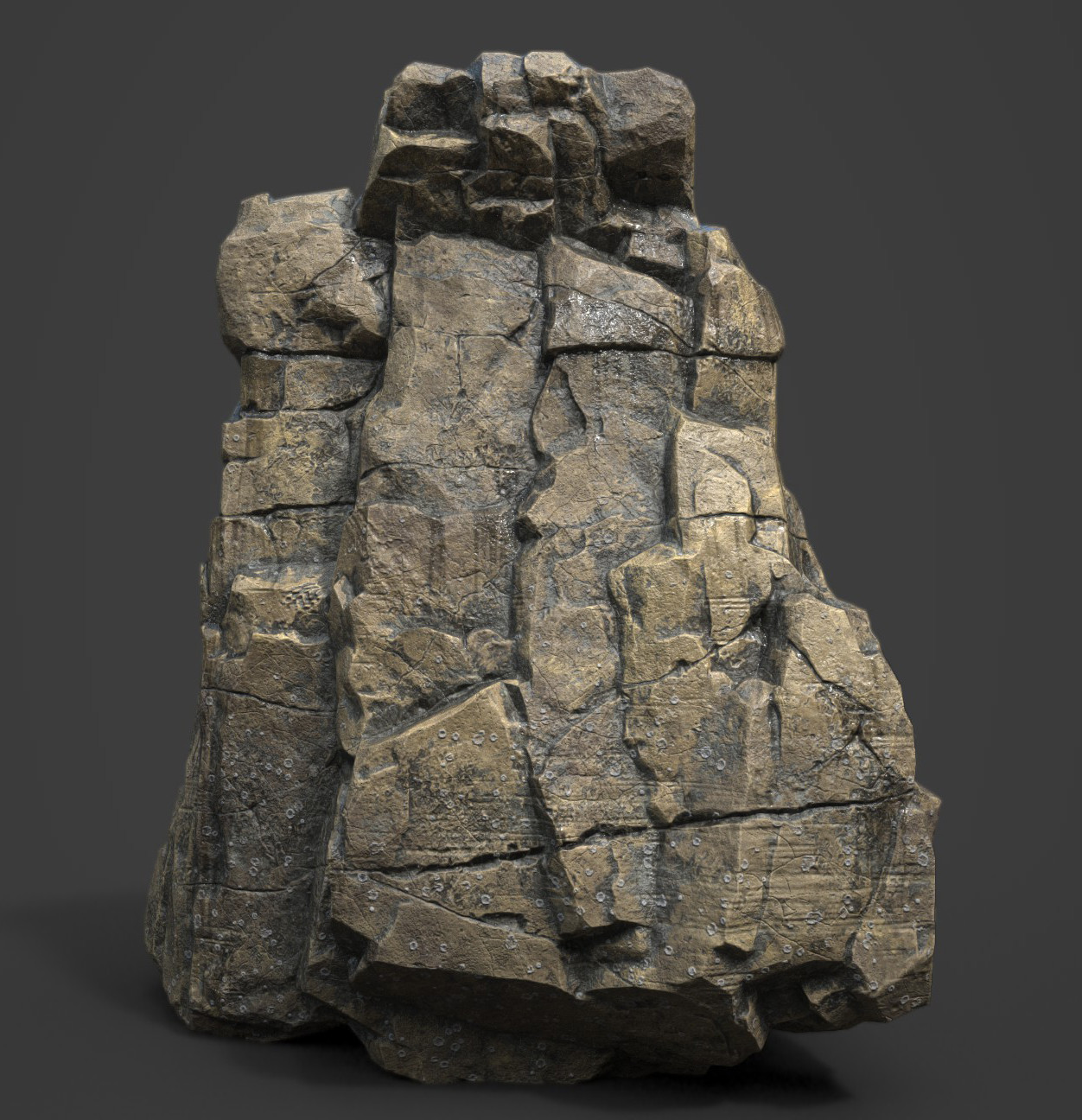 ArtStation - Blocky Rock