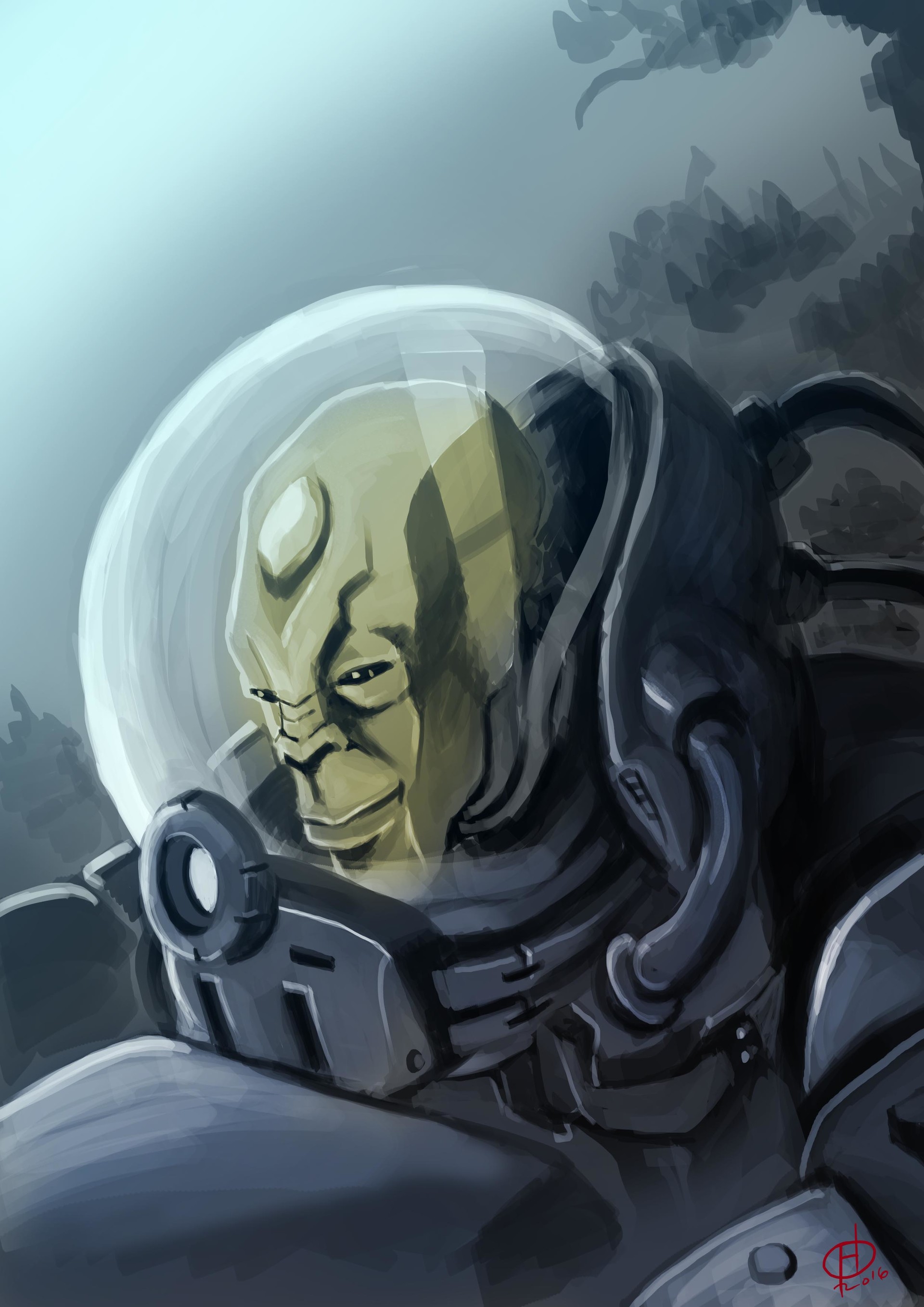 ArtStation - Good morning spaceman!