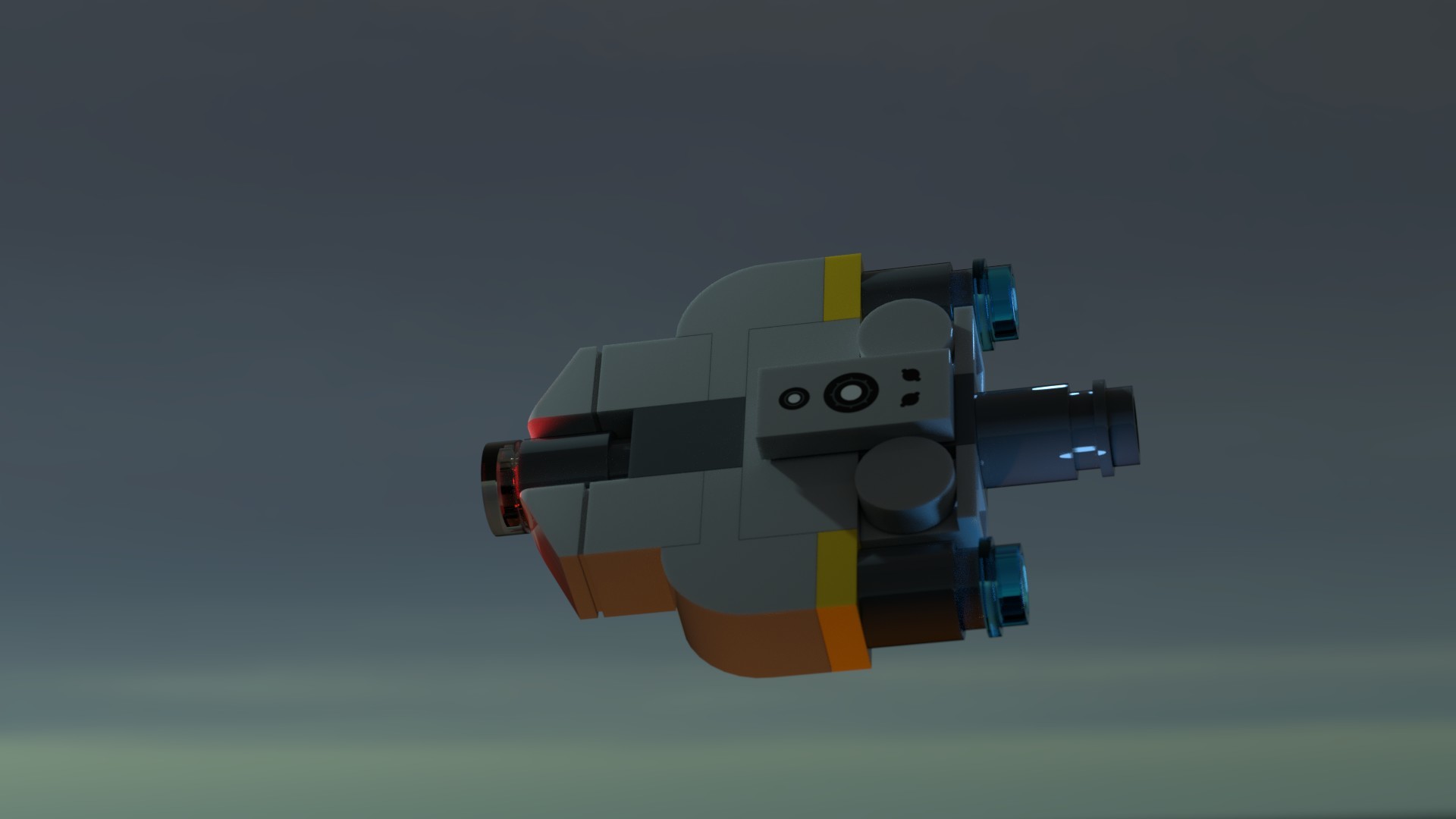 ArtStation - Microscale LEGO YT-1760 (revised)