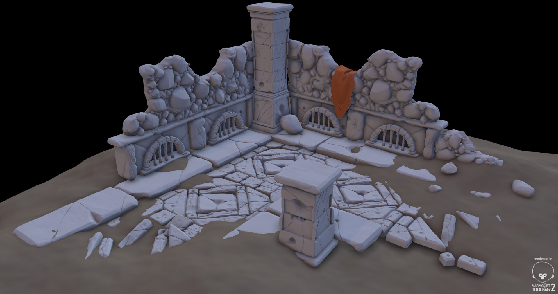 ArtStation - Stylized Environment (Video Game)