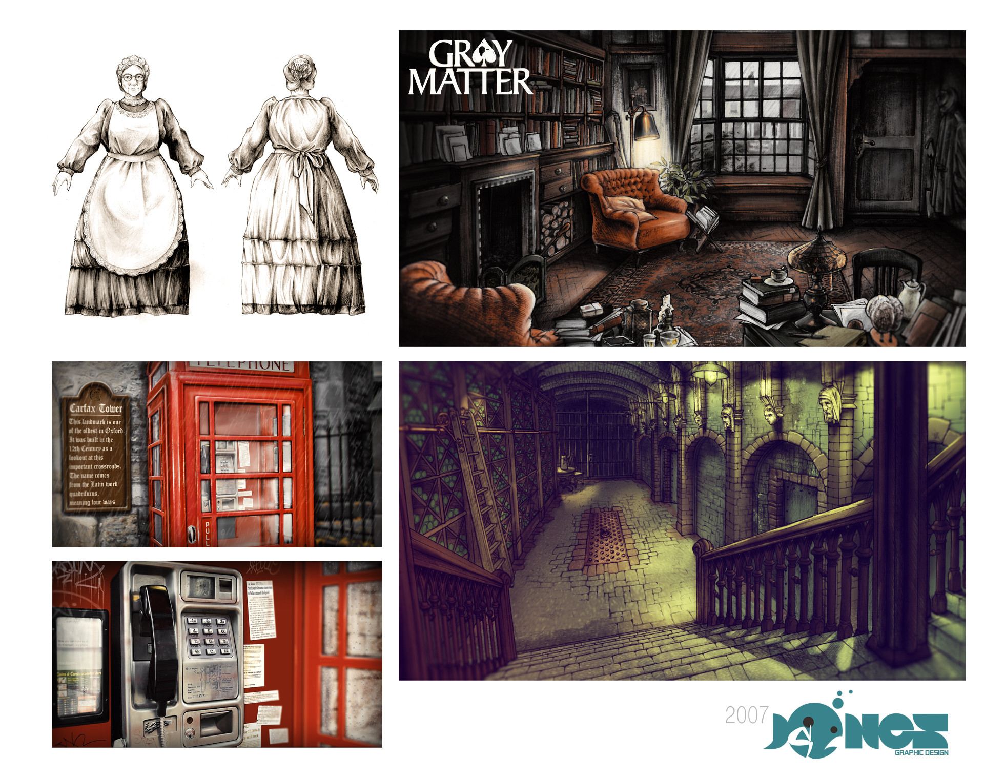 ArtStation - Grey Matter game concept art