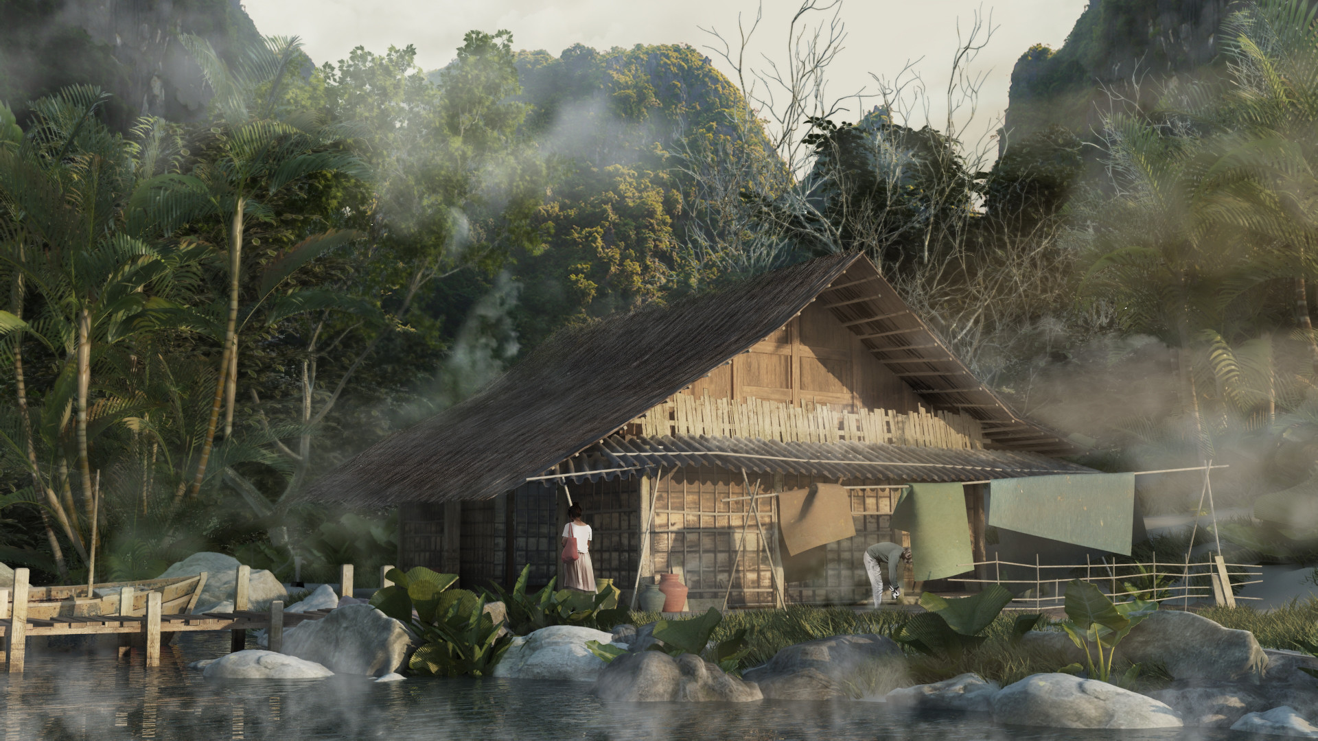 ArtStation - Vietnam Scene