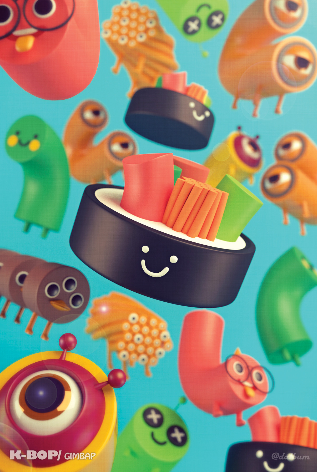 ArtStation - Gimbop Monster