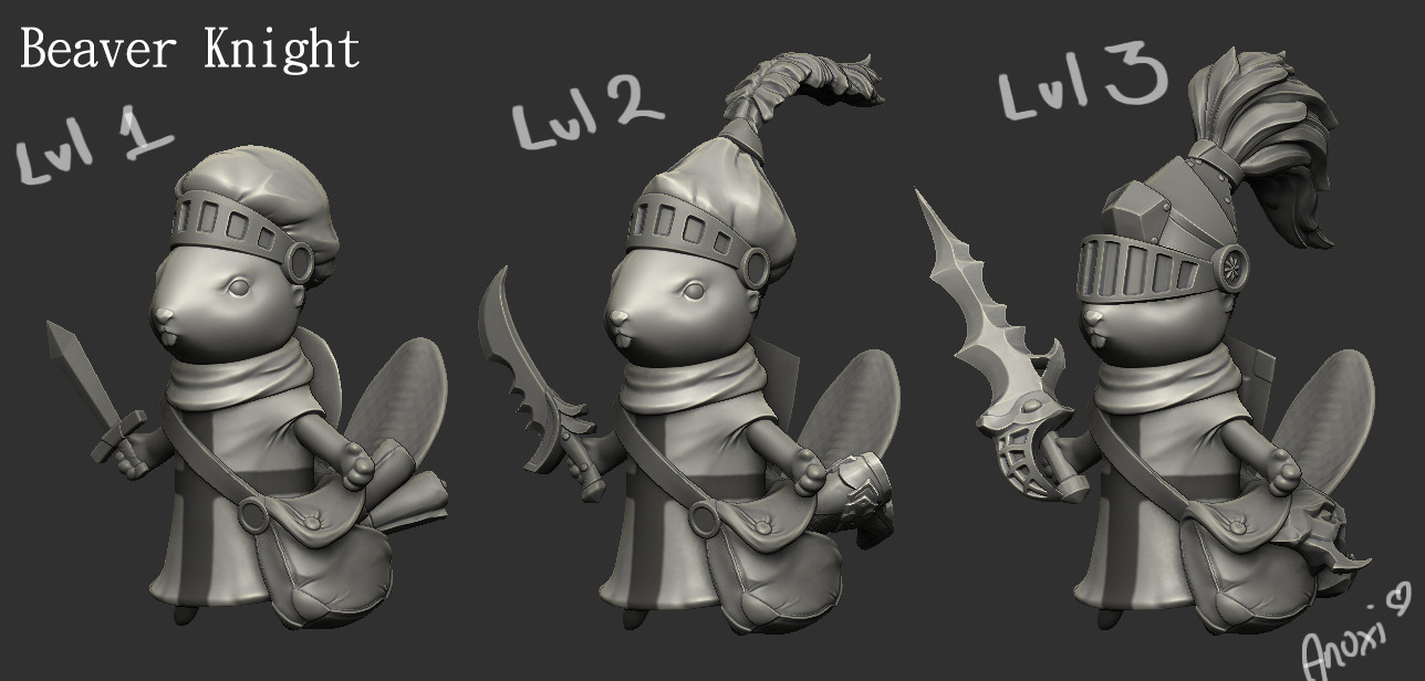 Stephanie Everett - SingSing Beaver Knight