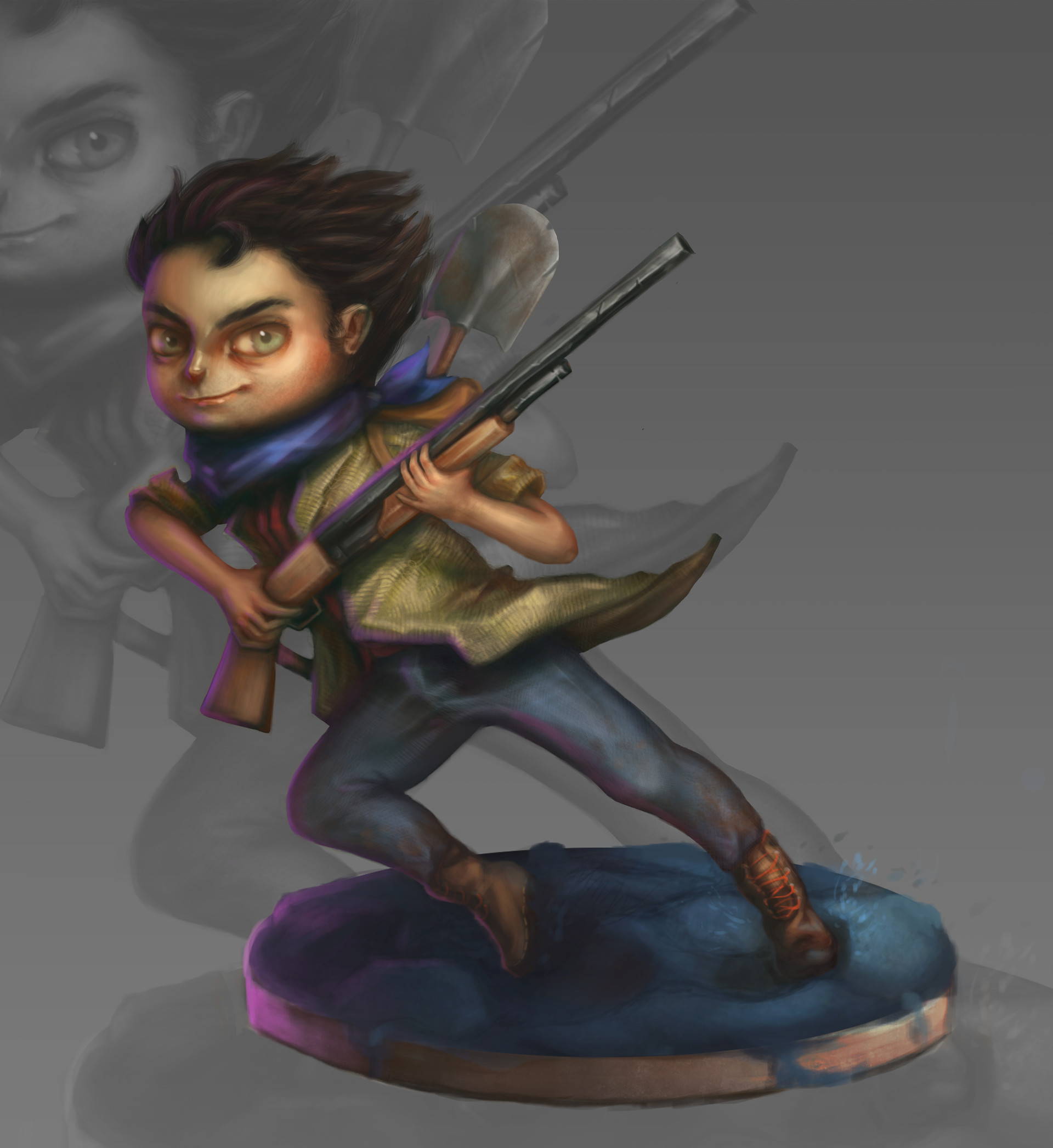 ArtStation - Grave robber