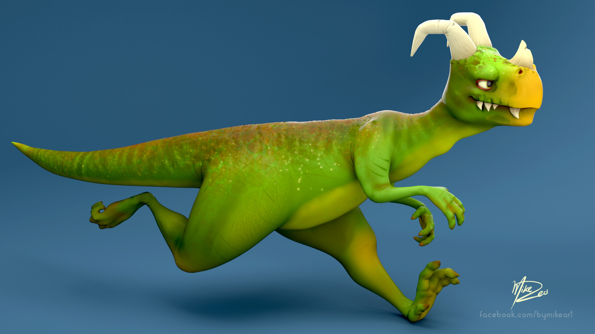 ArtStation - Cartoon T-Rex