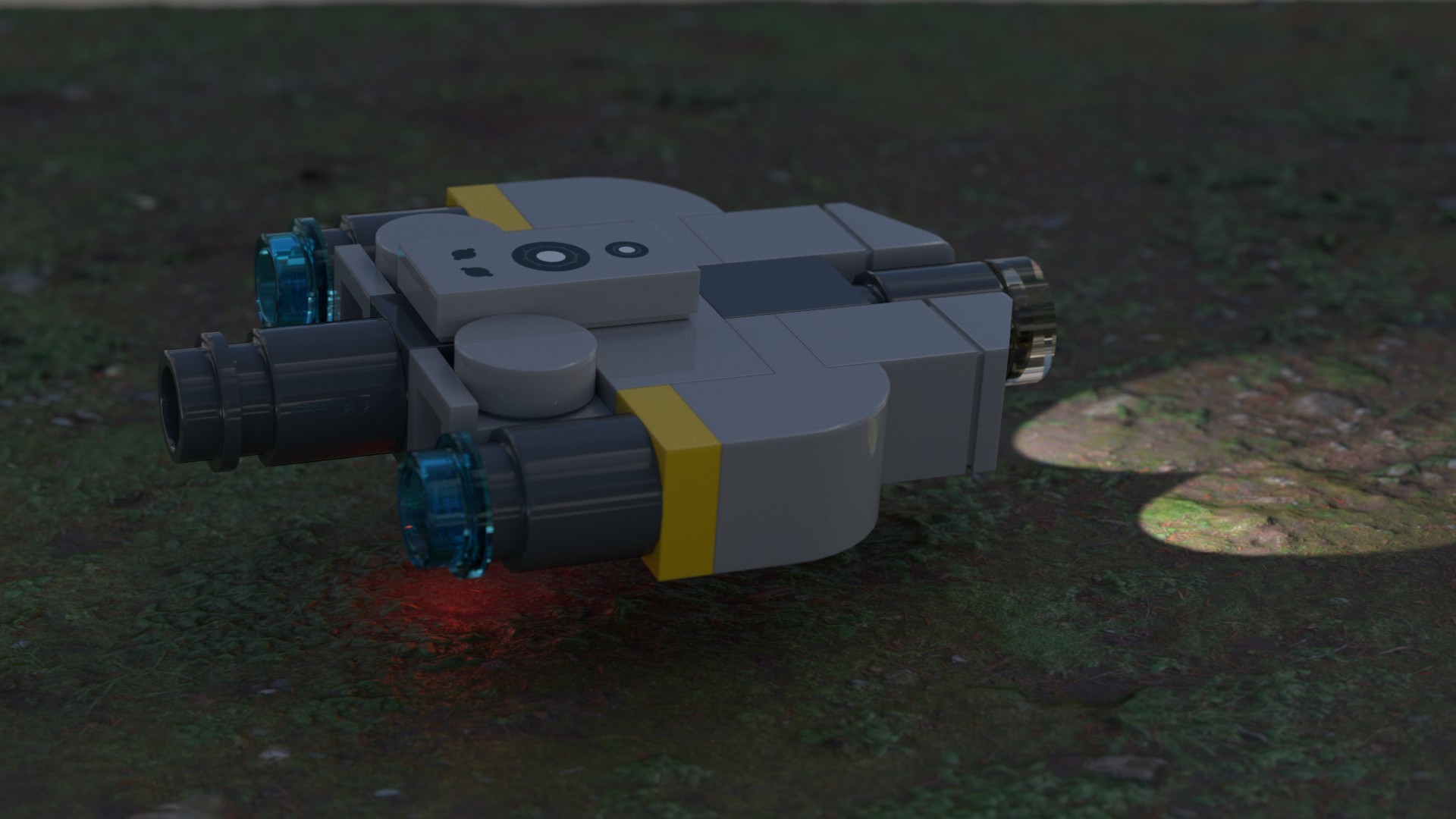 ArtStation - Microscale LEGO YT-1760 (revised)