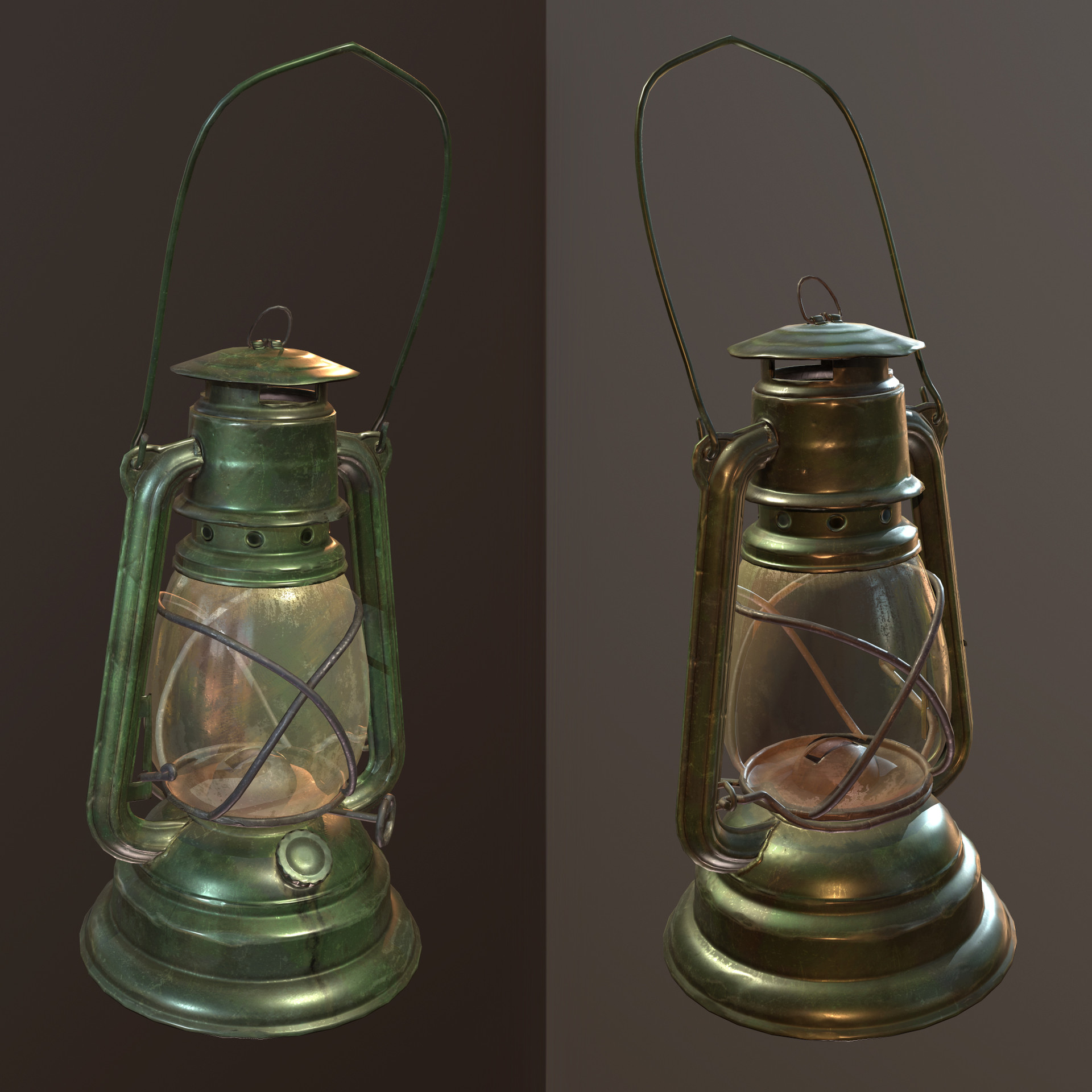ArtStation - Traditional Lamp
