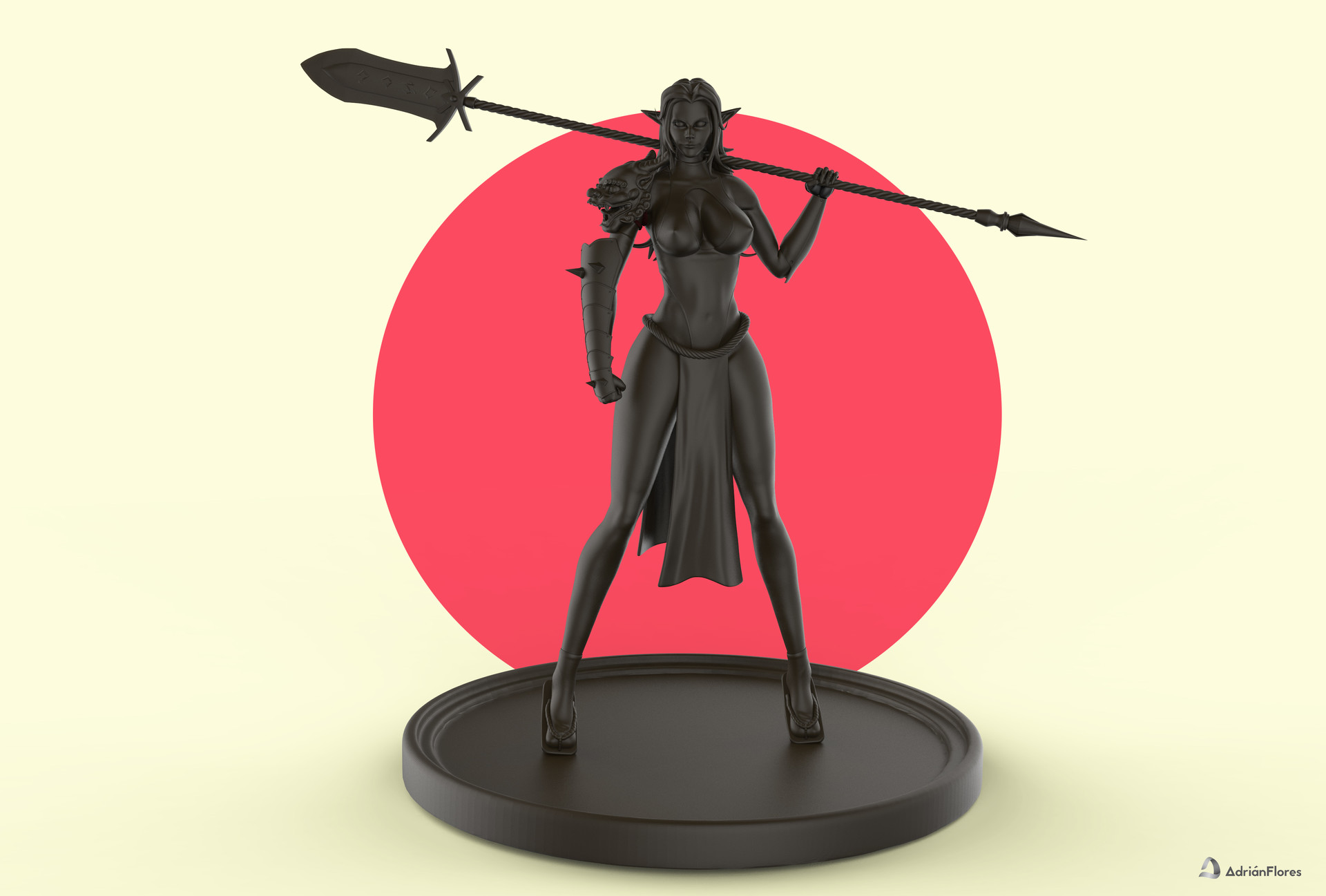 ArtStation - Manga style figure