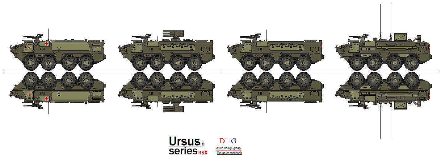 ArtStation - Ursus Armored Personnel Carrier Made by R&S/DDG