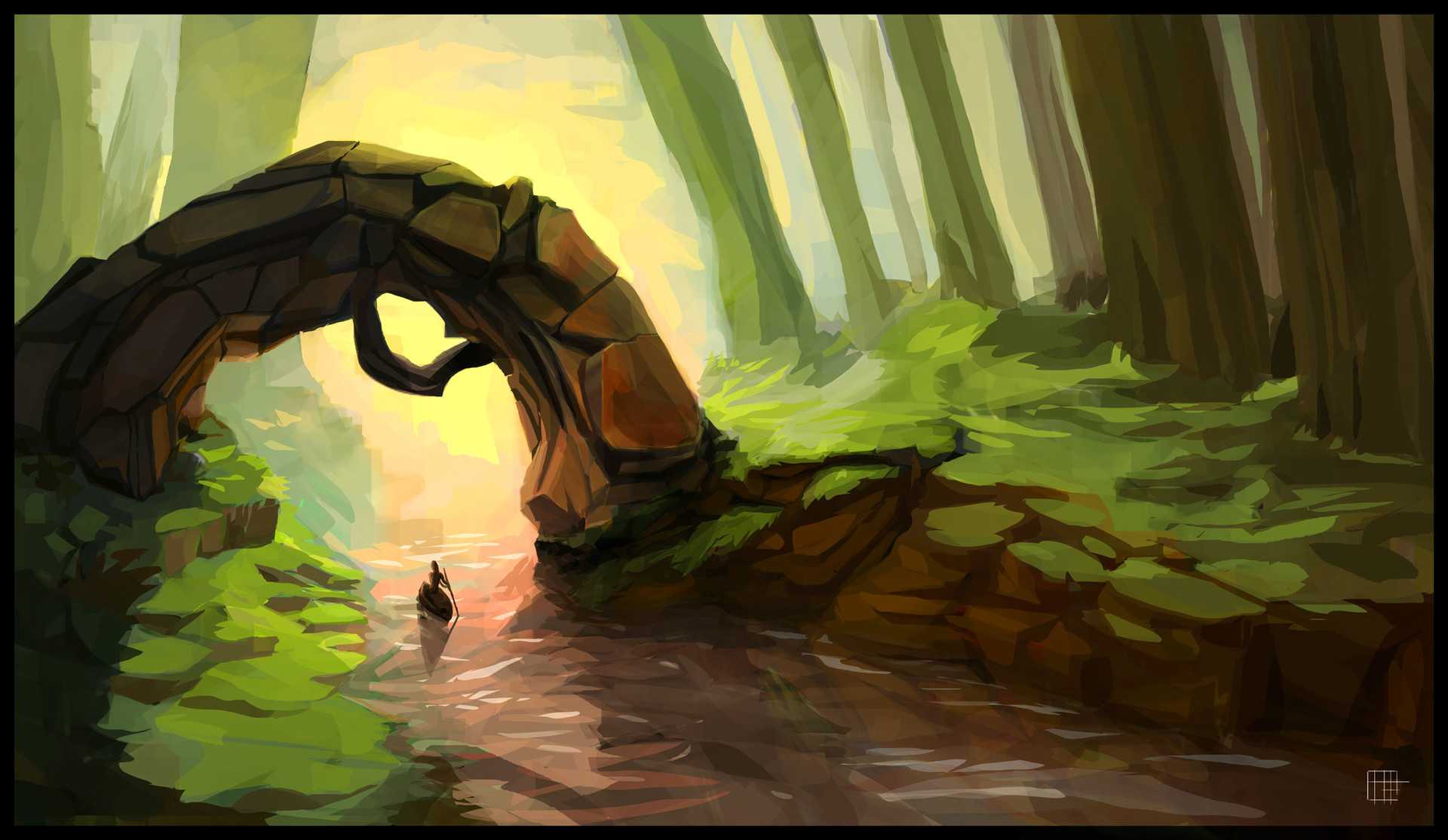 ArtStation - Concept Forest environment