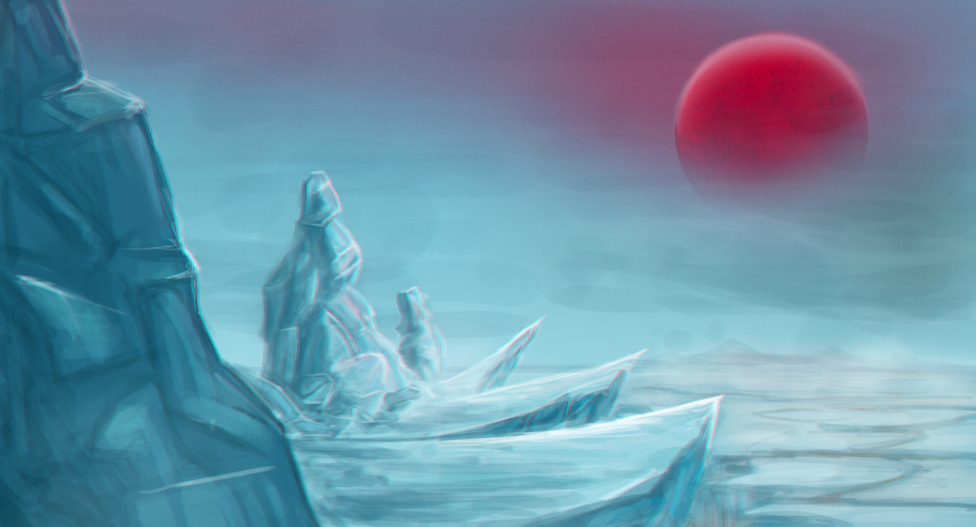 ArtStation - Ice field