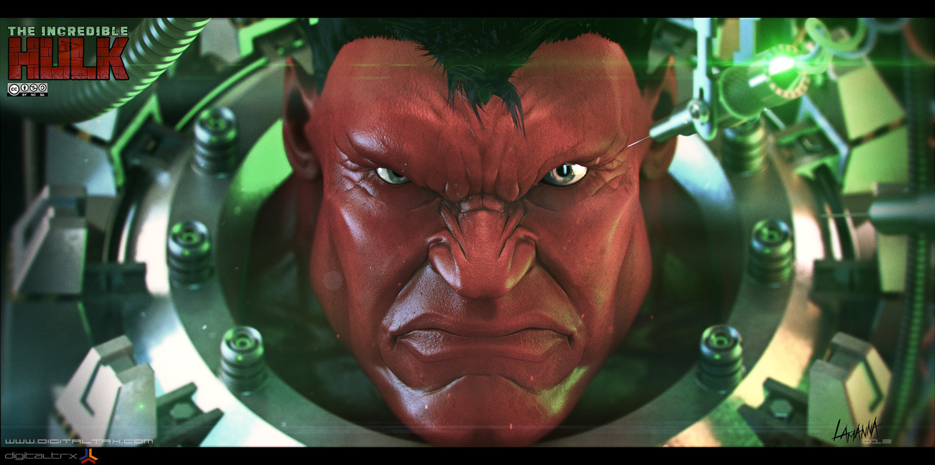 ArtStation - RED HULK
