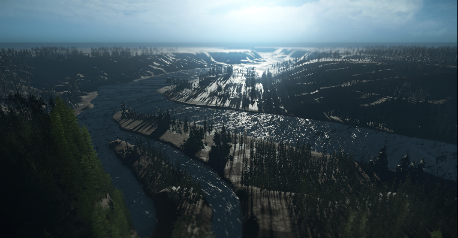 ArtStation - Cryengine Practice -River