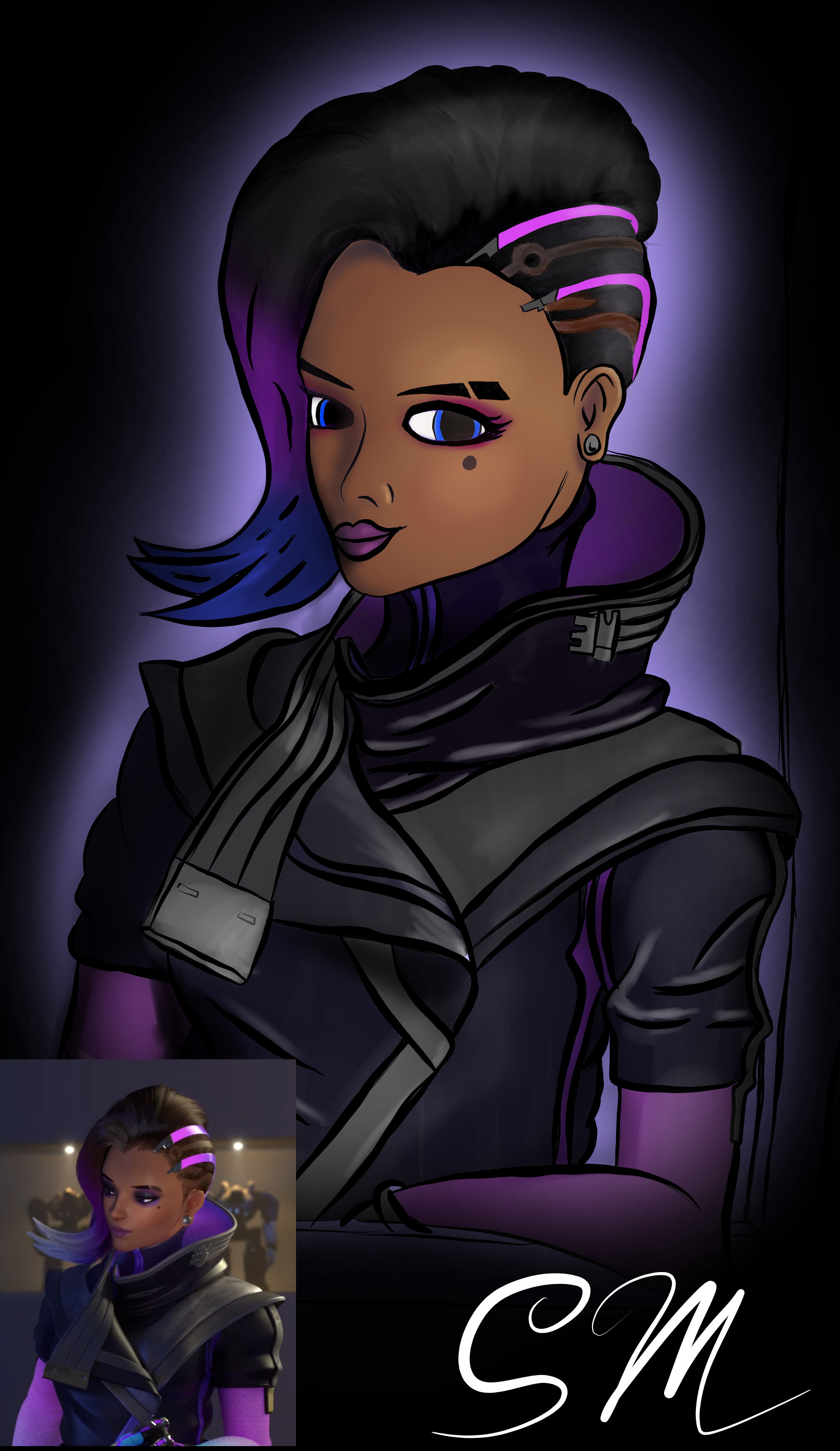 ArtStation - Sombra - Overwatch