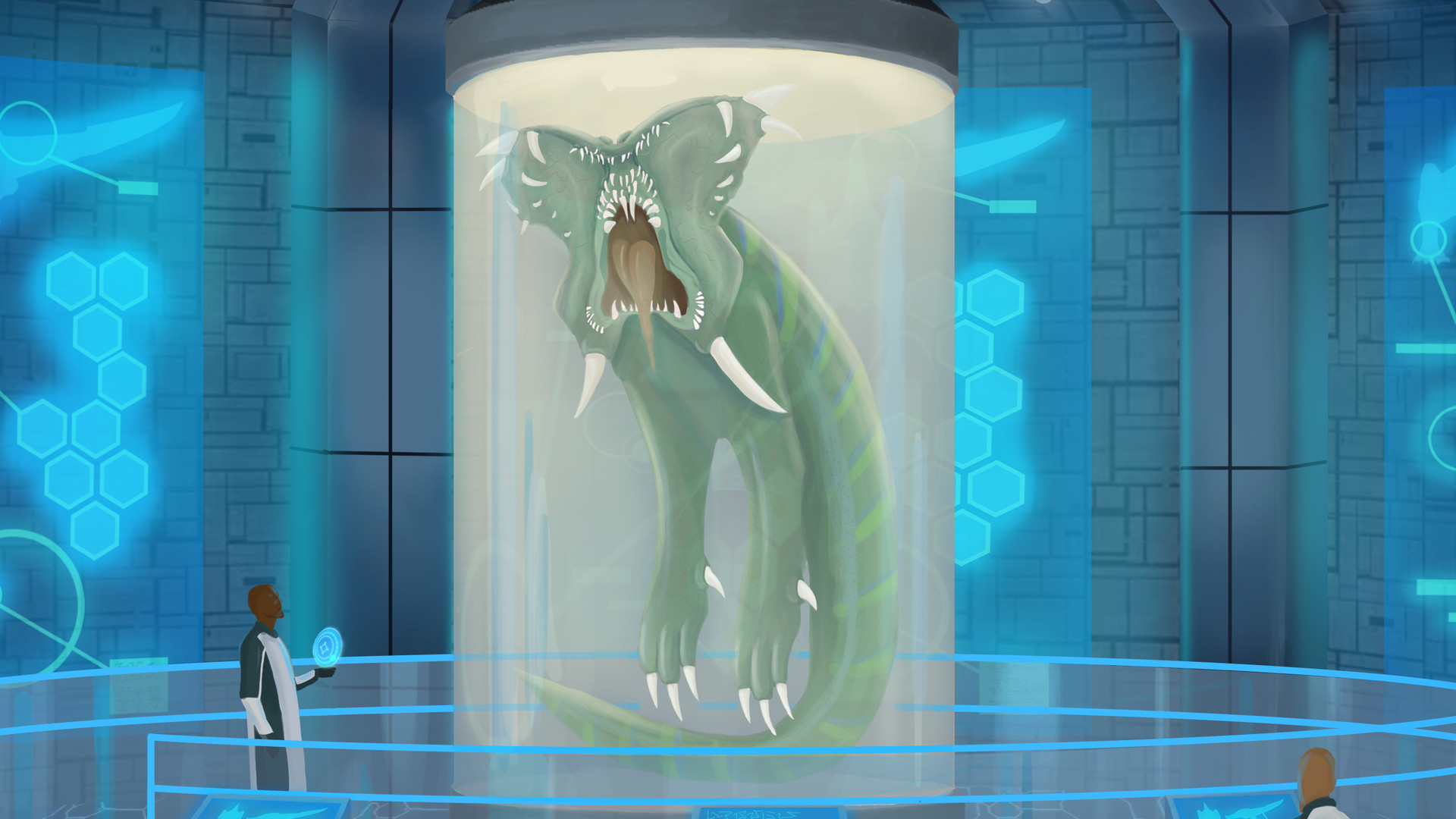 ArtStation - Alien Splash Screen