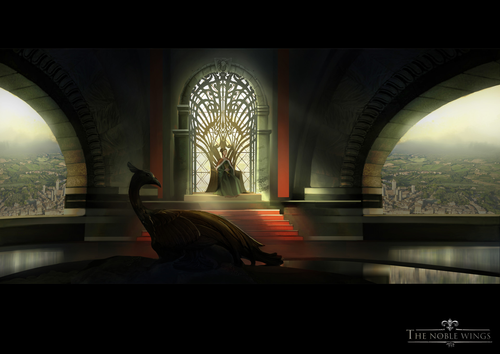 ArtStation - throne room