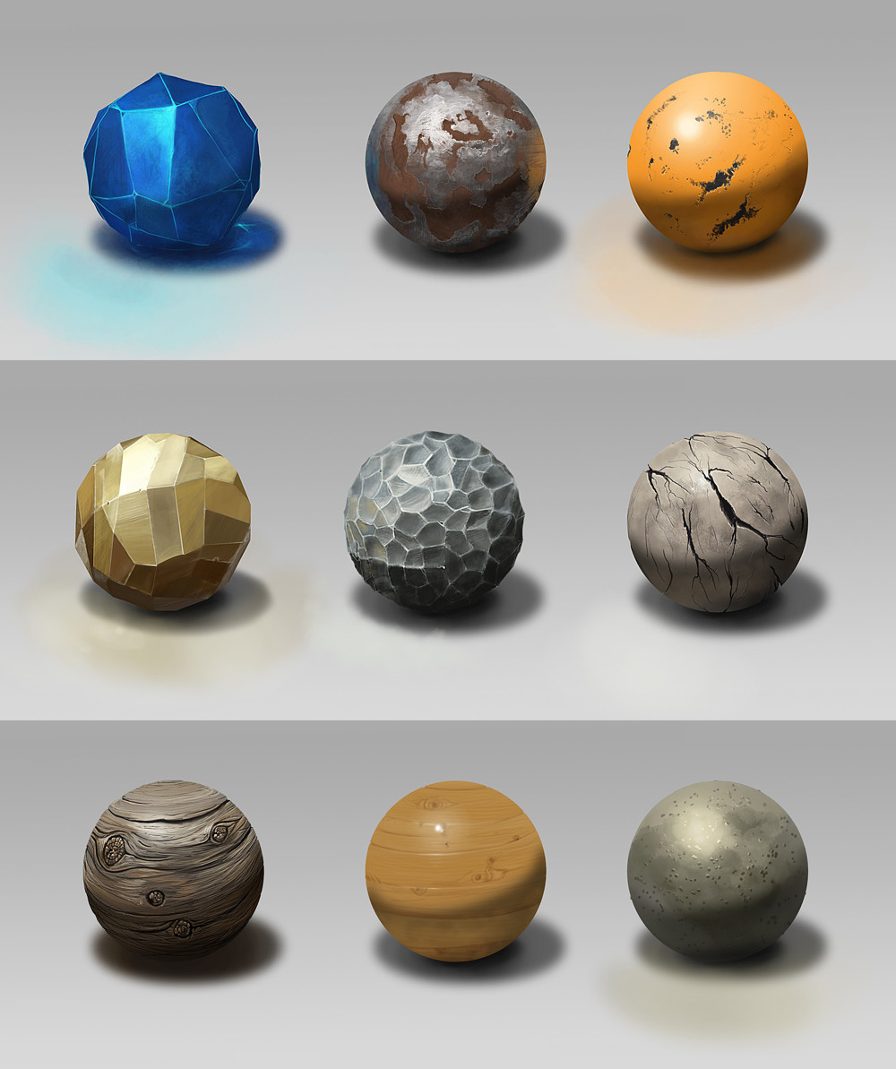 ArtStation - Material study