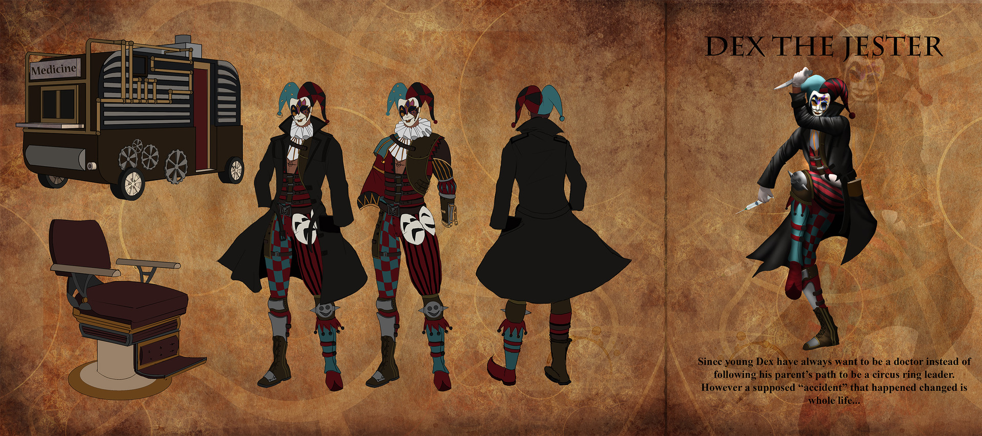 ArtStation - Character Concept: Jester