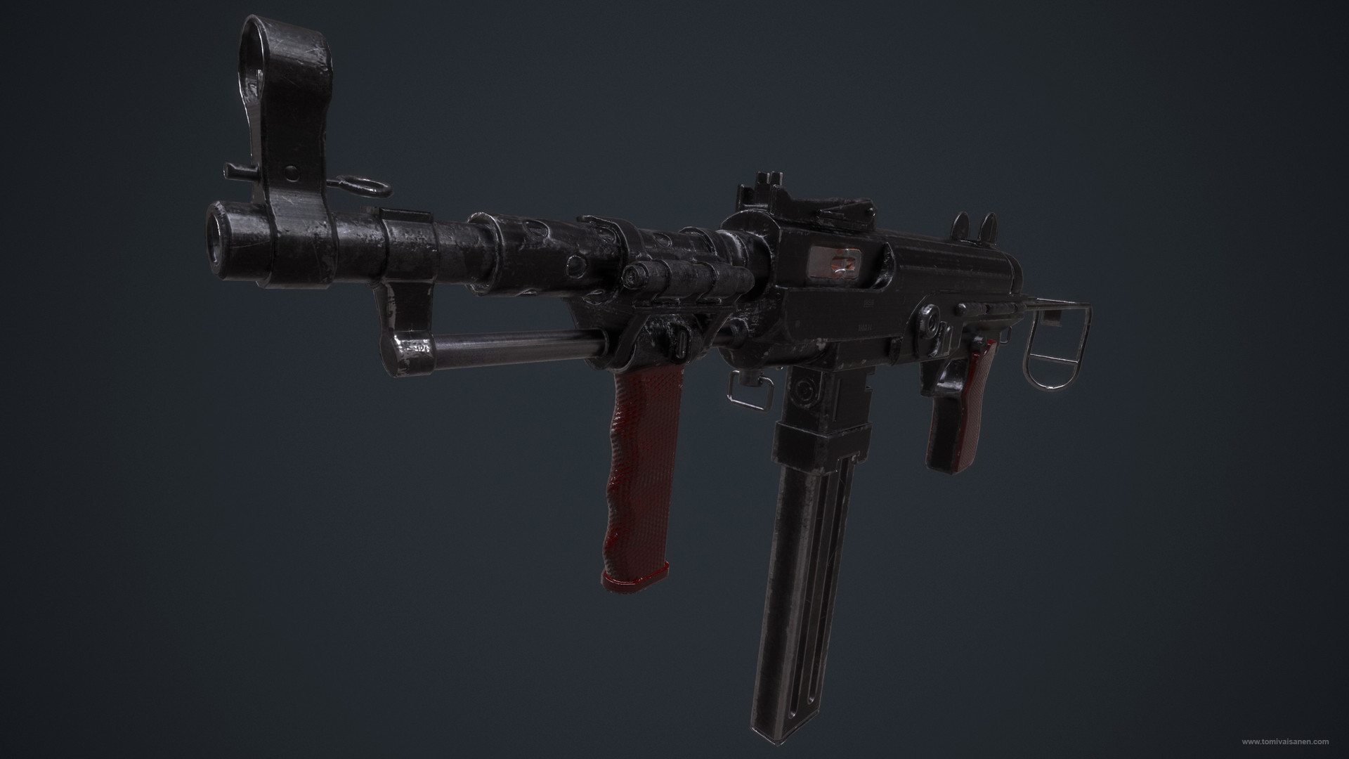 ArtStation - Submachine gun