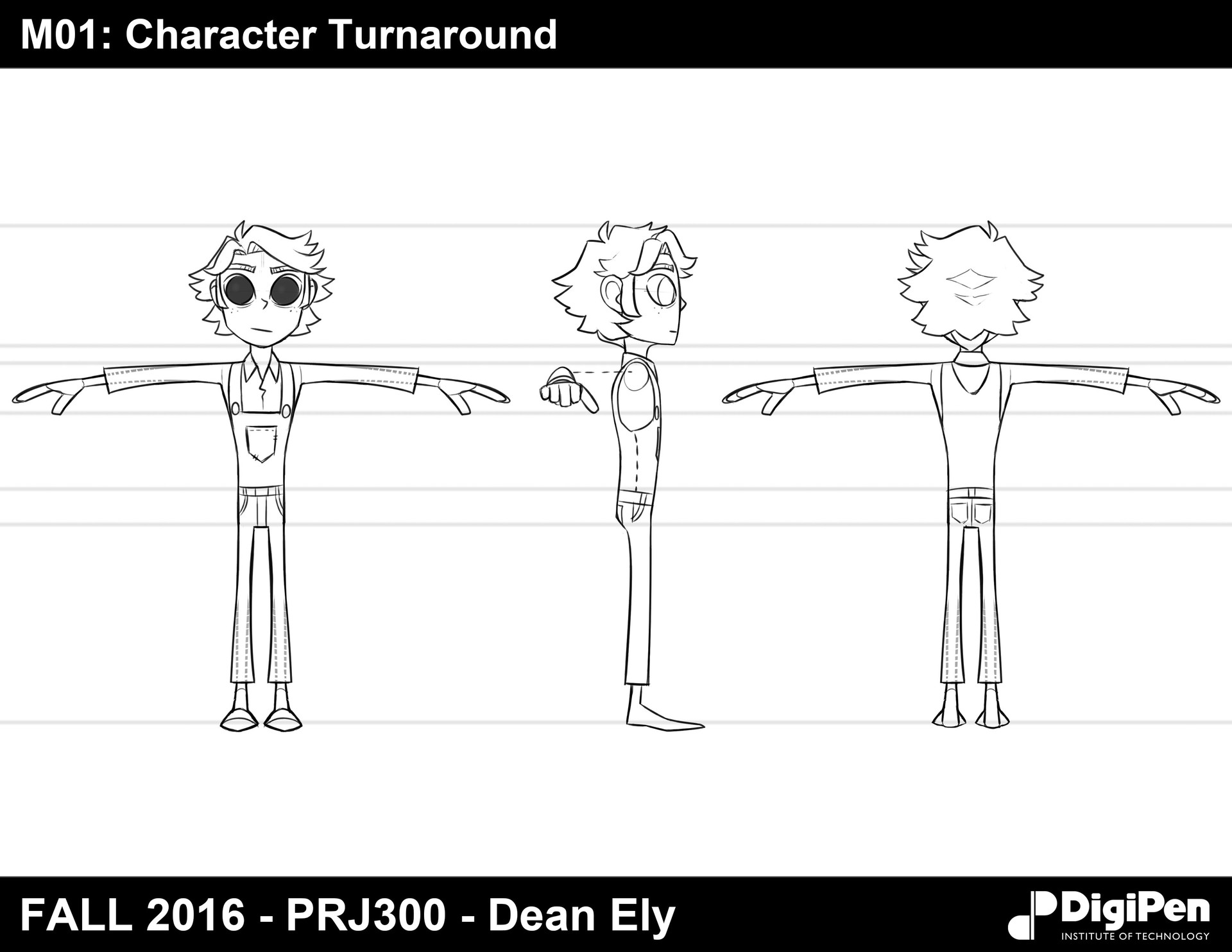 Dean Ely - Jacky Character Design