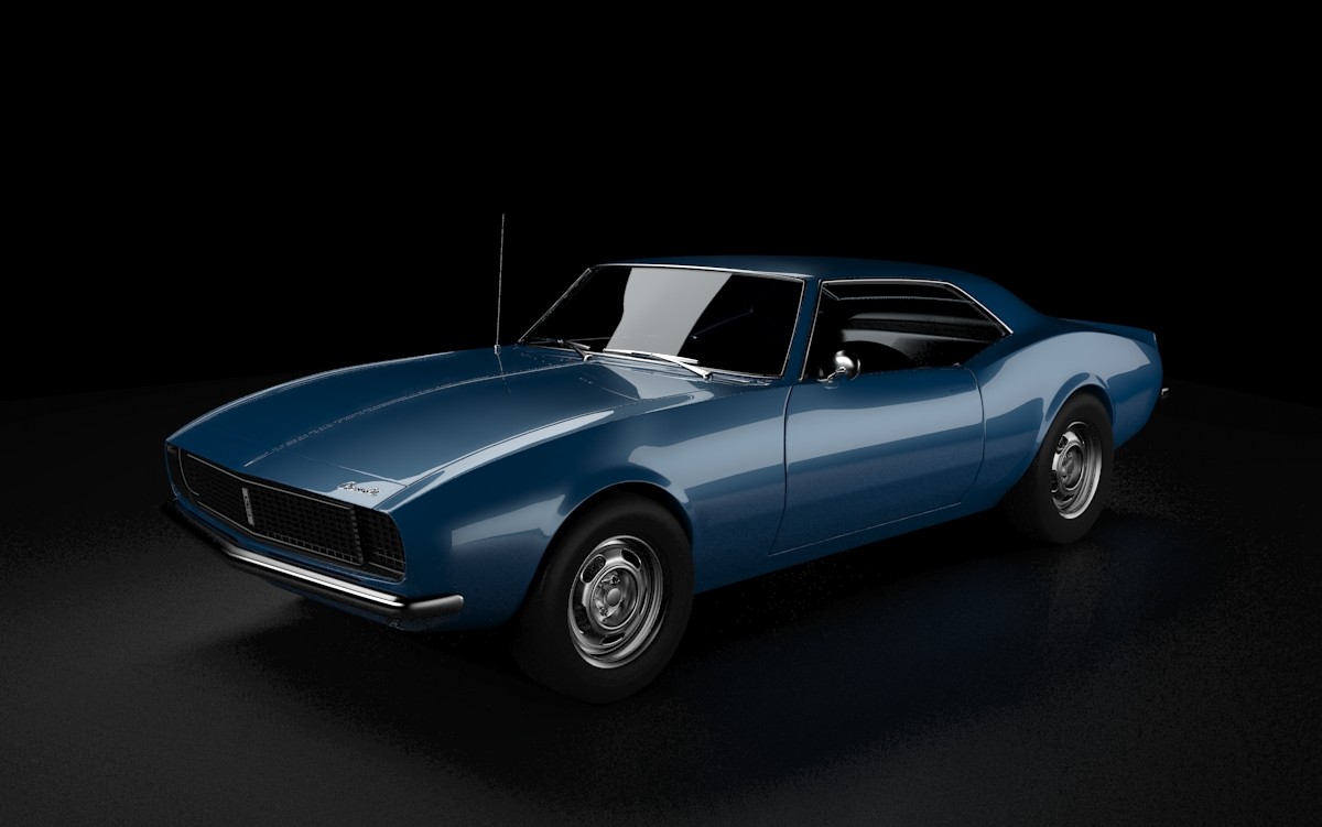 ArtStation - Chevrolet Camaro 1967