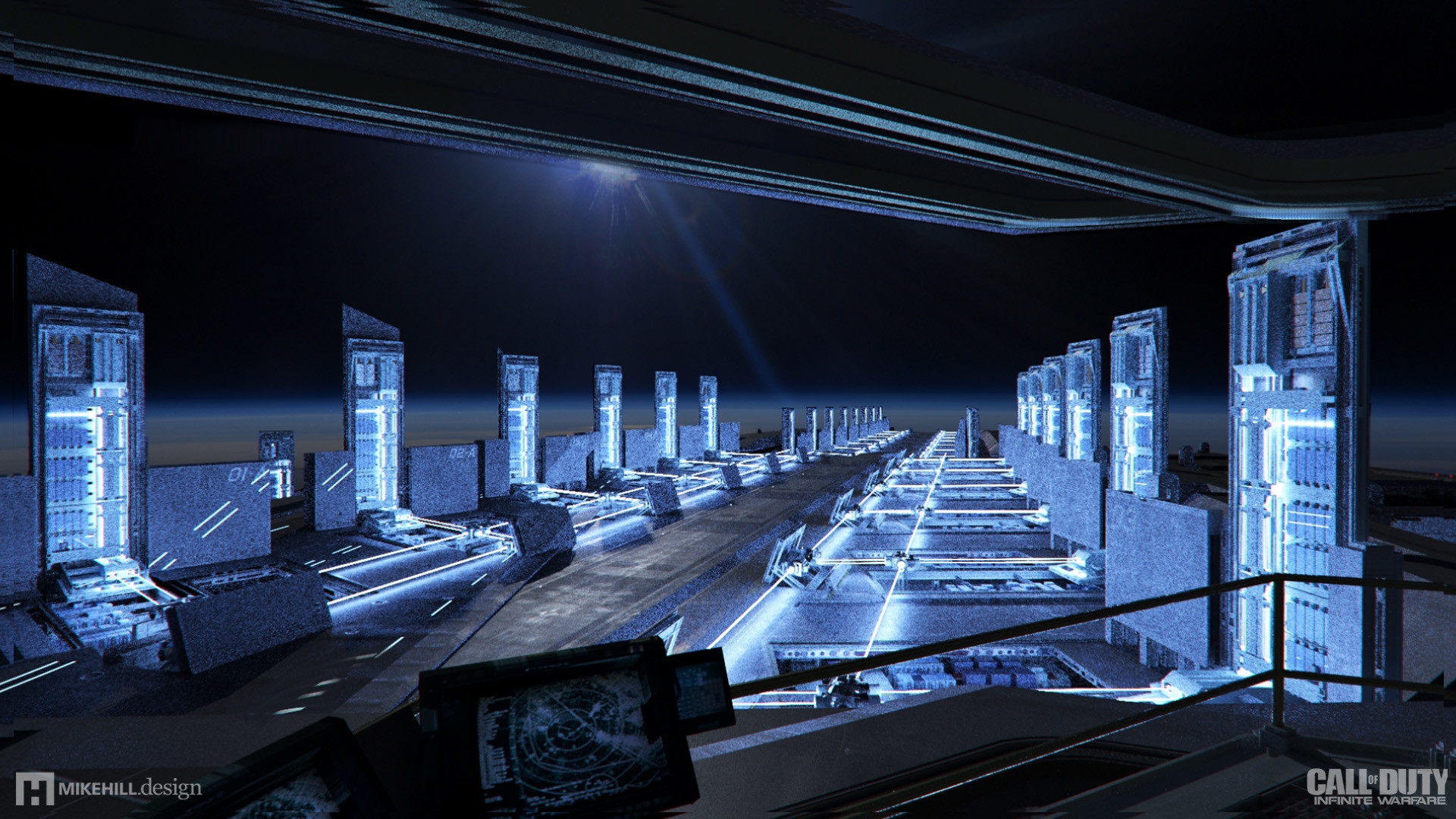 Mike Hill - Call of Duty Infinite Warfare - UNSA Retribution FTL Drive