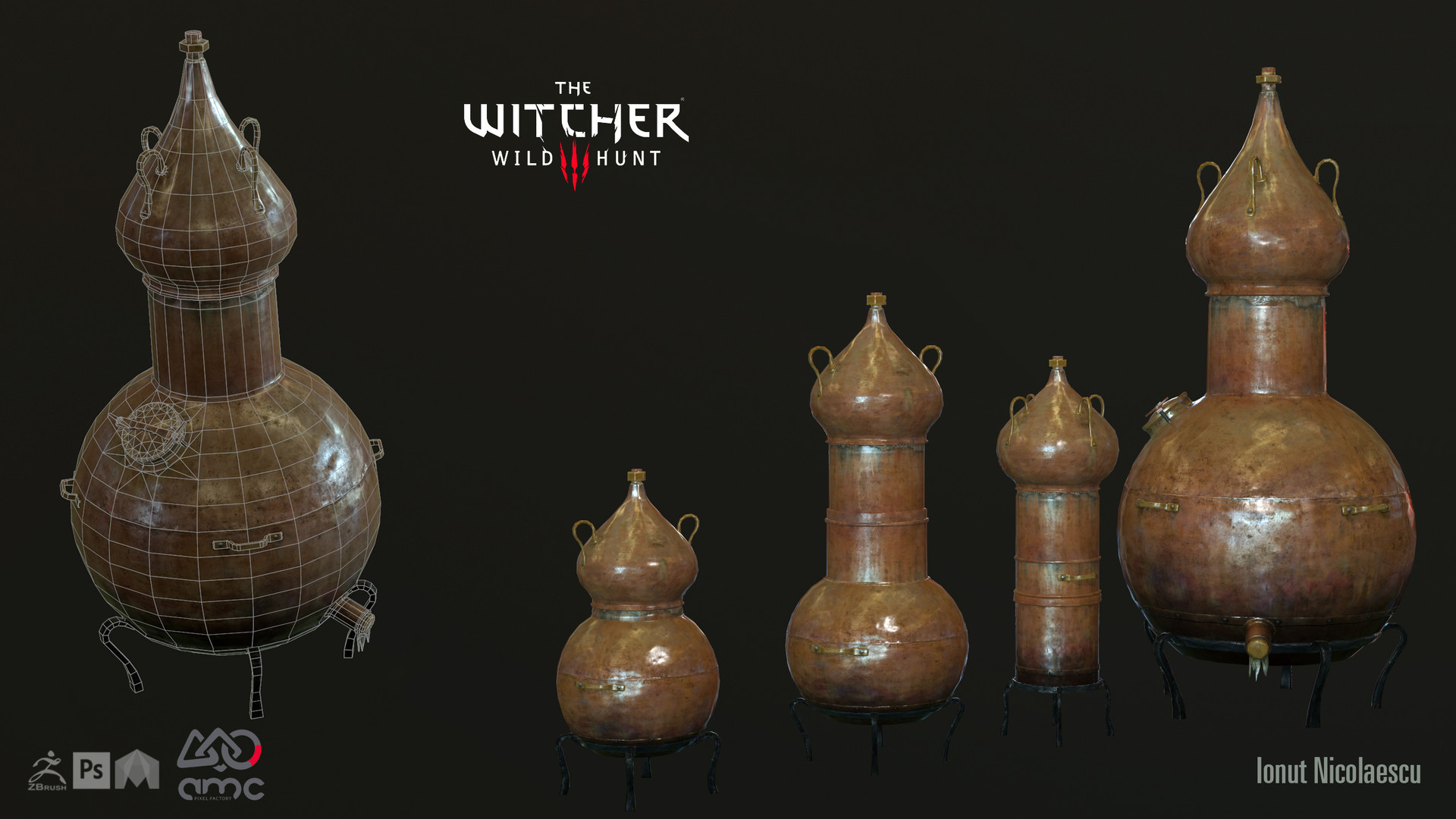 Ionut Nicolaescu - Witcher 3 Props