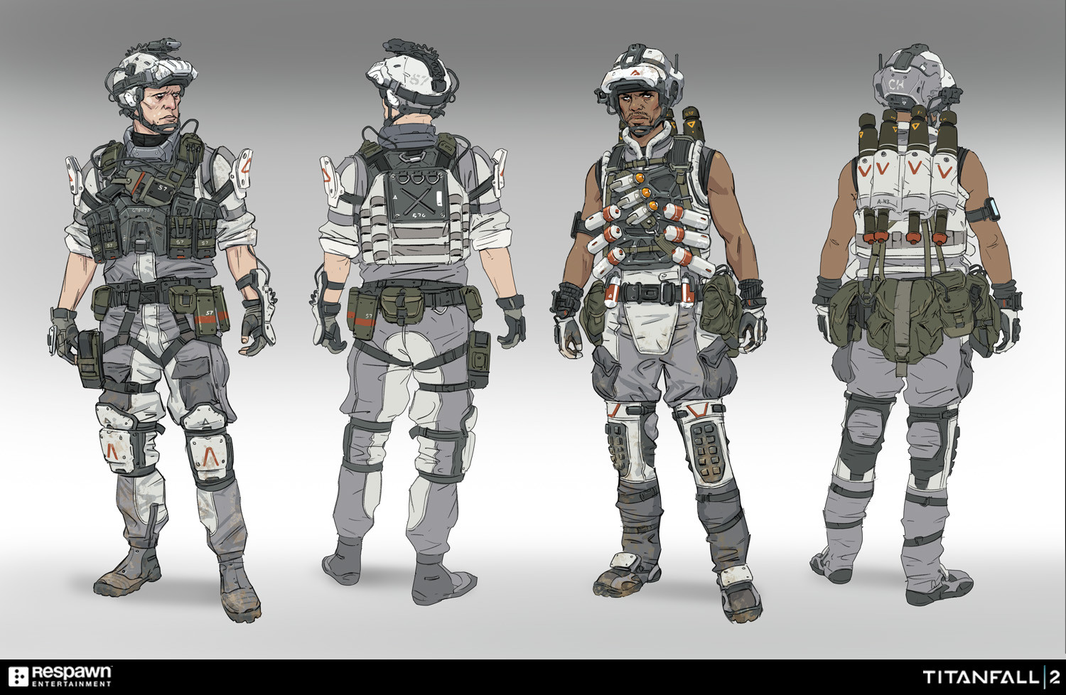 Hethe Srodawa - Titanfall 2 assorted characters