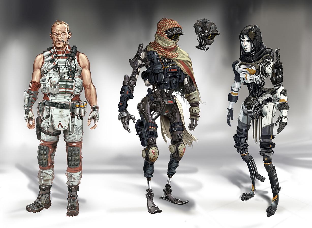Hethe Srodawa - Titanfall 2 assorted villains