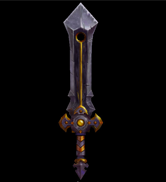 ArtStation - Texture Painted Sword