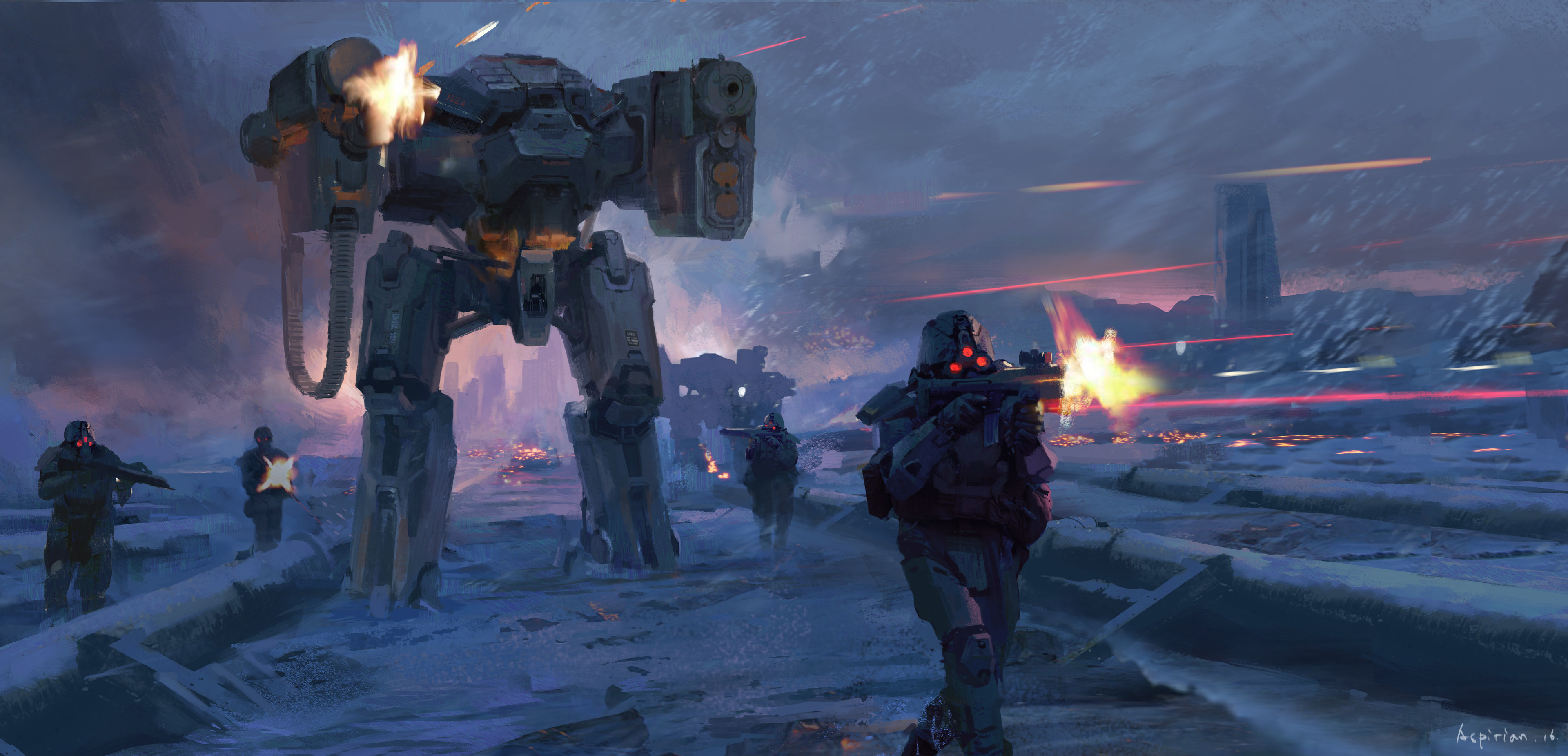 Training118 by Jun Sun : r/ImaginaryFutureWar