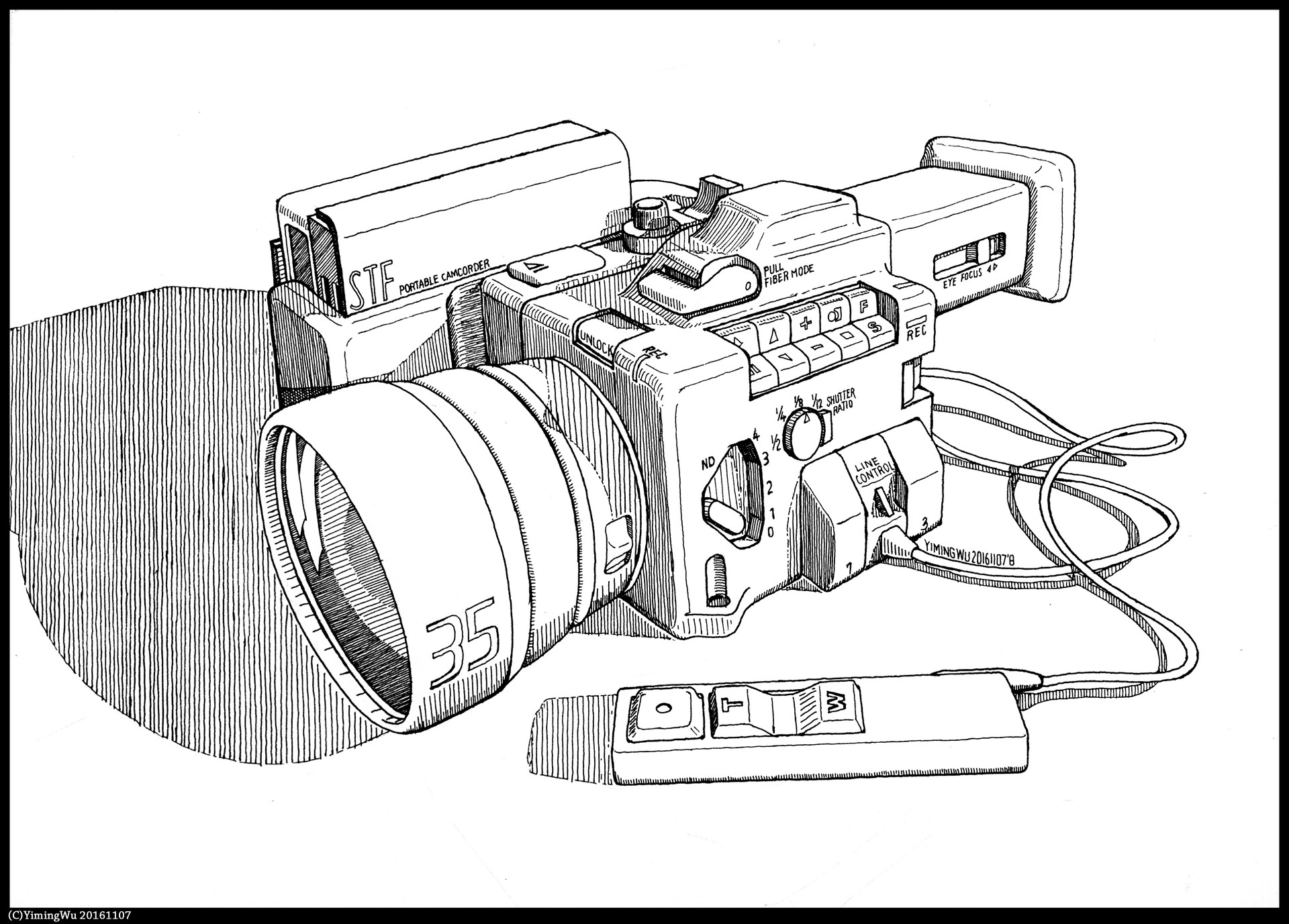 ArtStation - 49/365 Camcorder