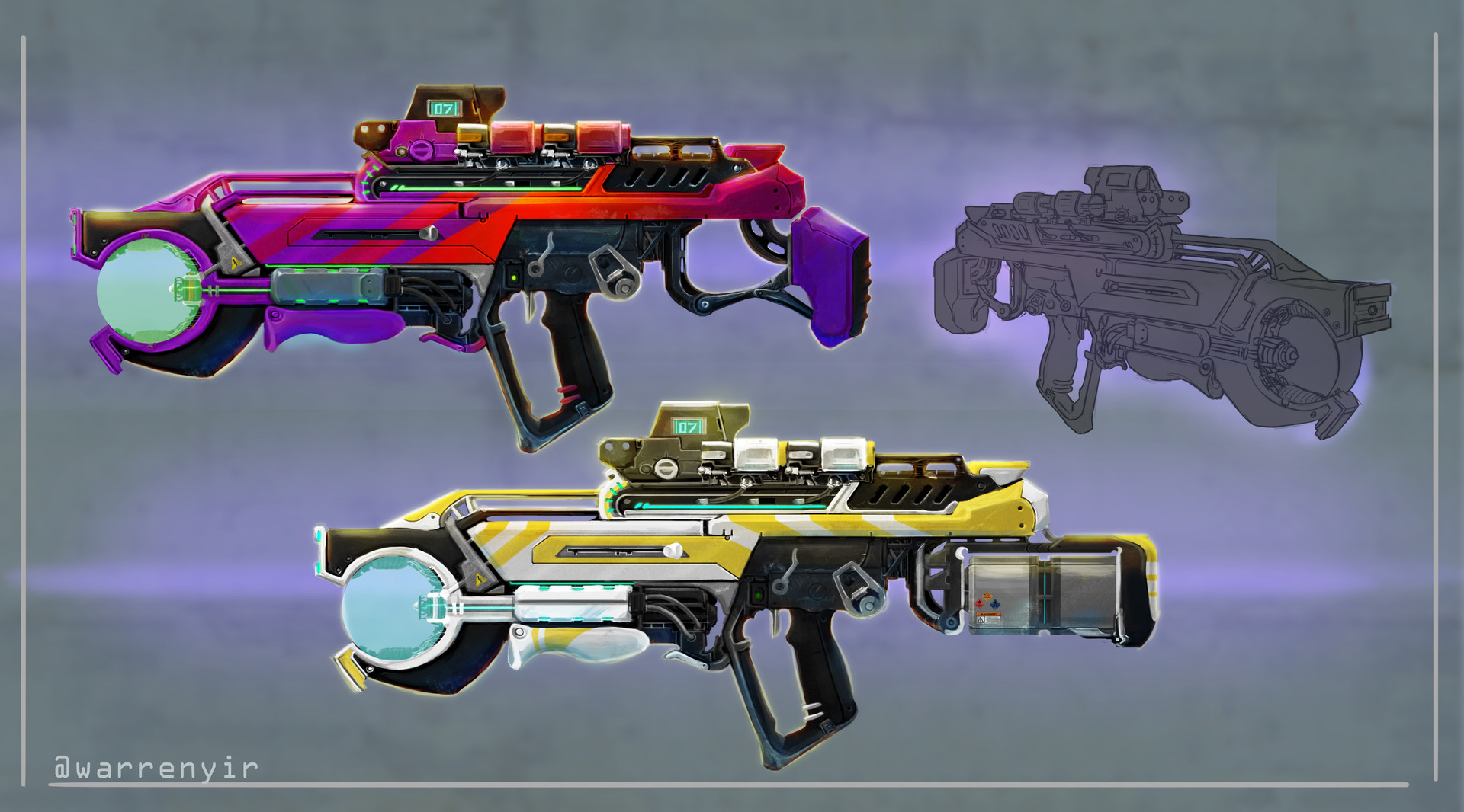 ArtStation - Plasma Gun