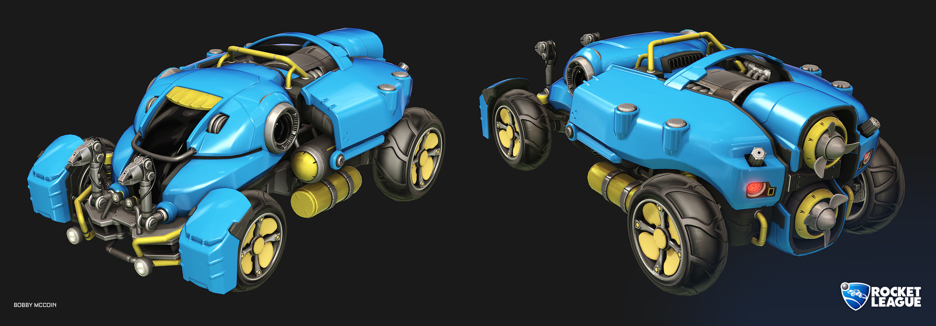 ArtStation - Rocket League - Proteus