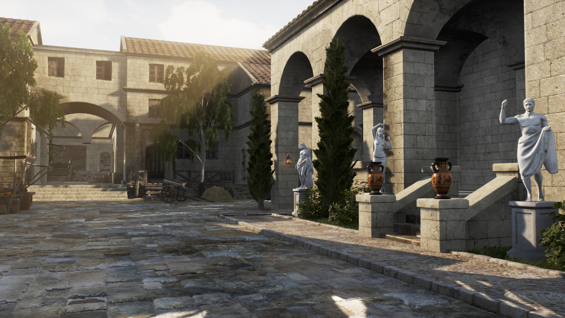 ArtStation - Roman Market