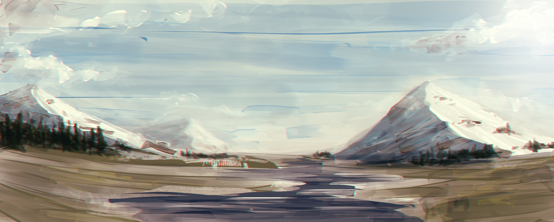 ArtStation - Random landscape