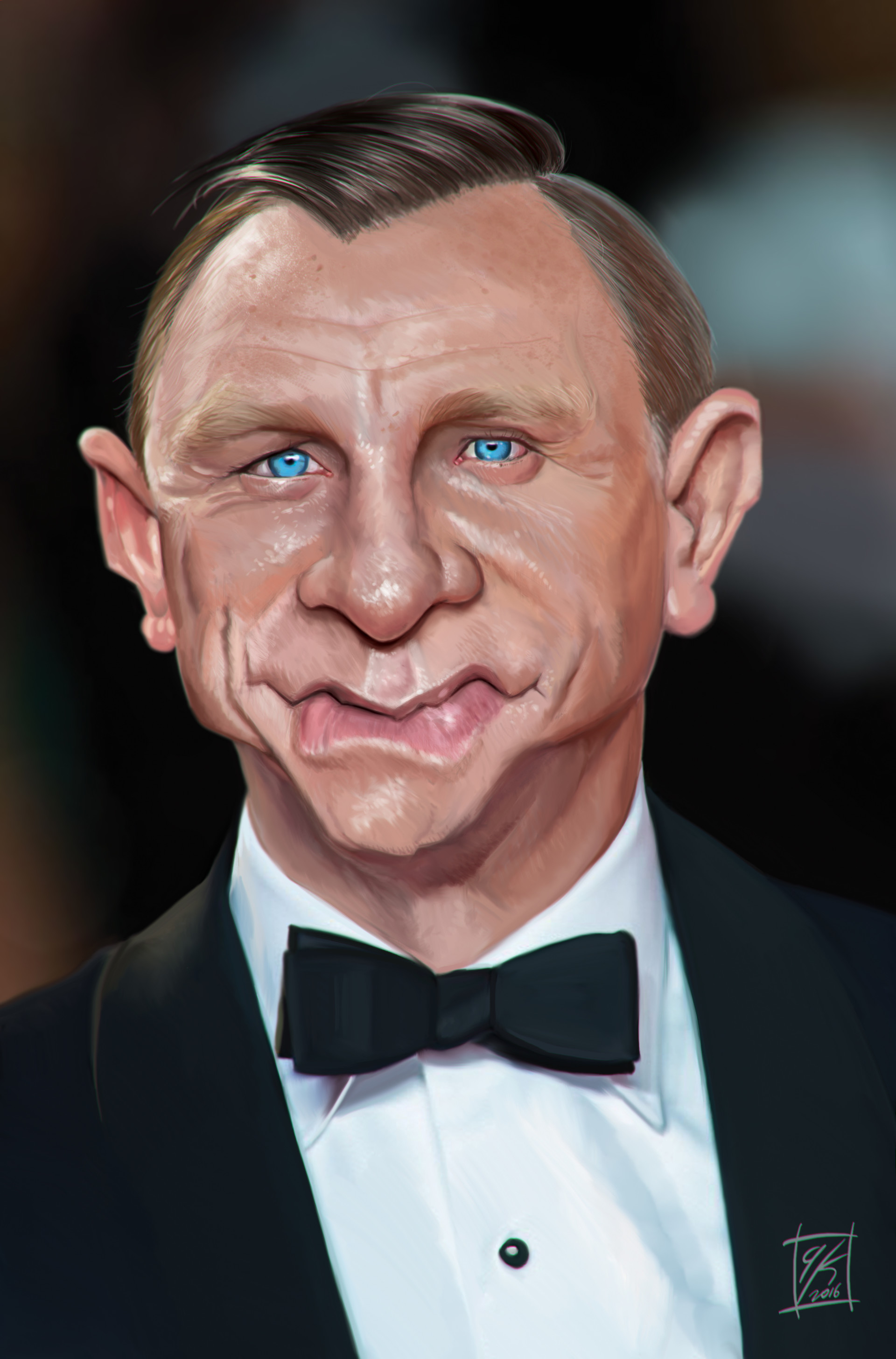ArtStation - Daniel Craig / James Bond