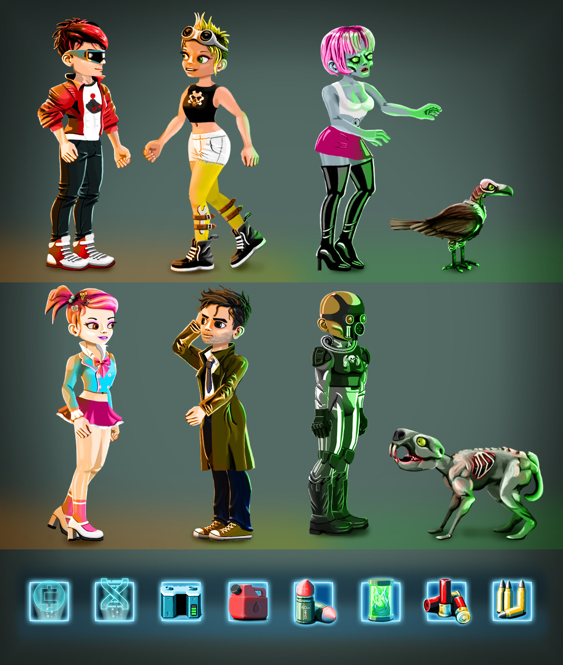 ArtStation - Neon Knights