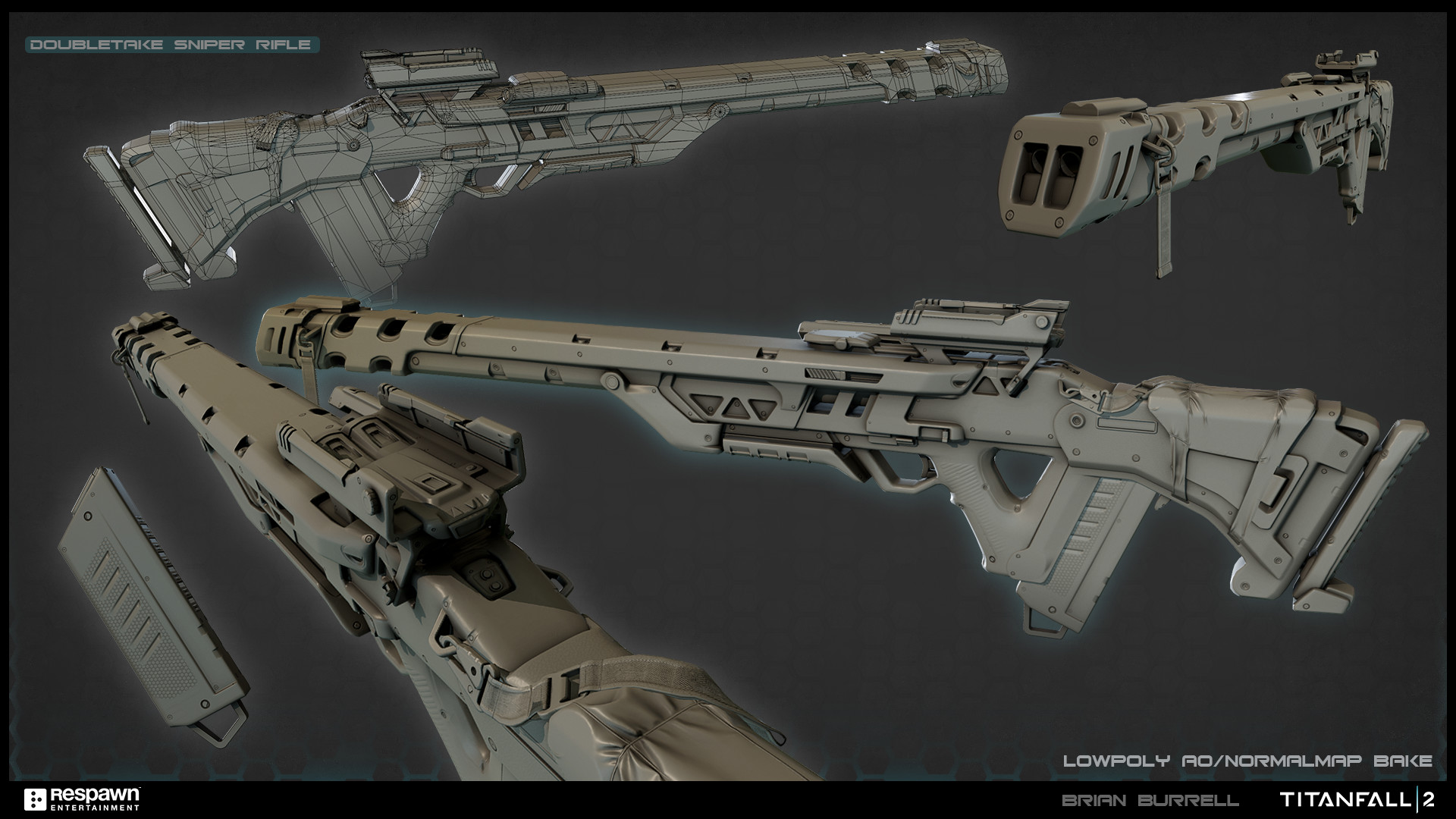 Brian Burrell - DoubleTake Sniper Rifle - Titanfall 2