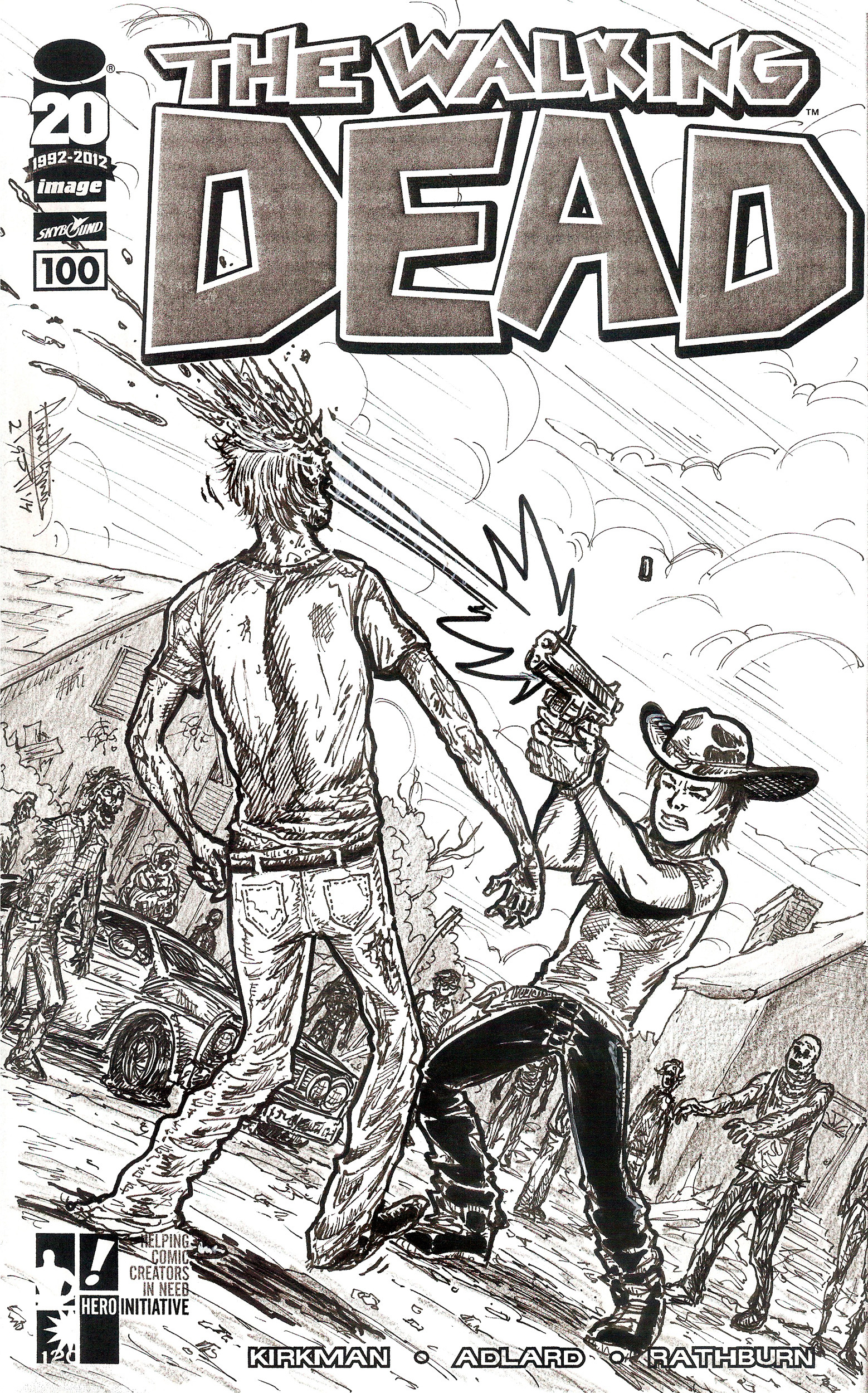 Walking Dead Comic Wallpaper Carl