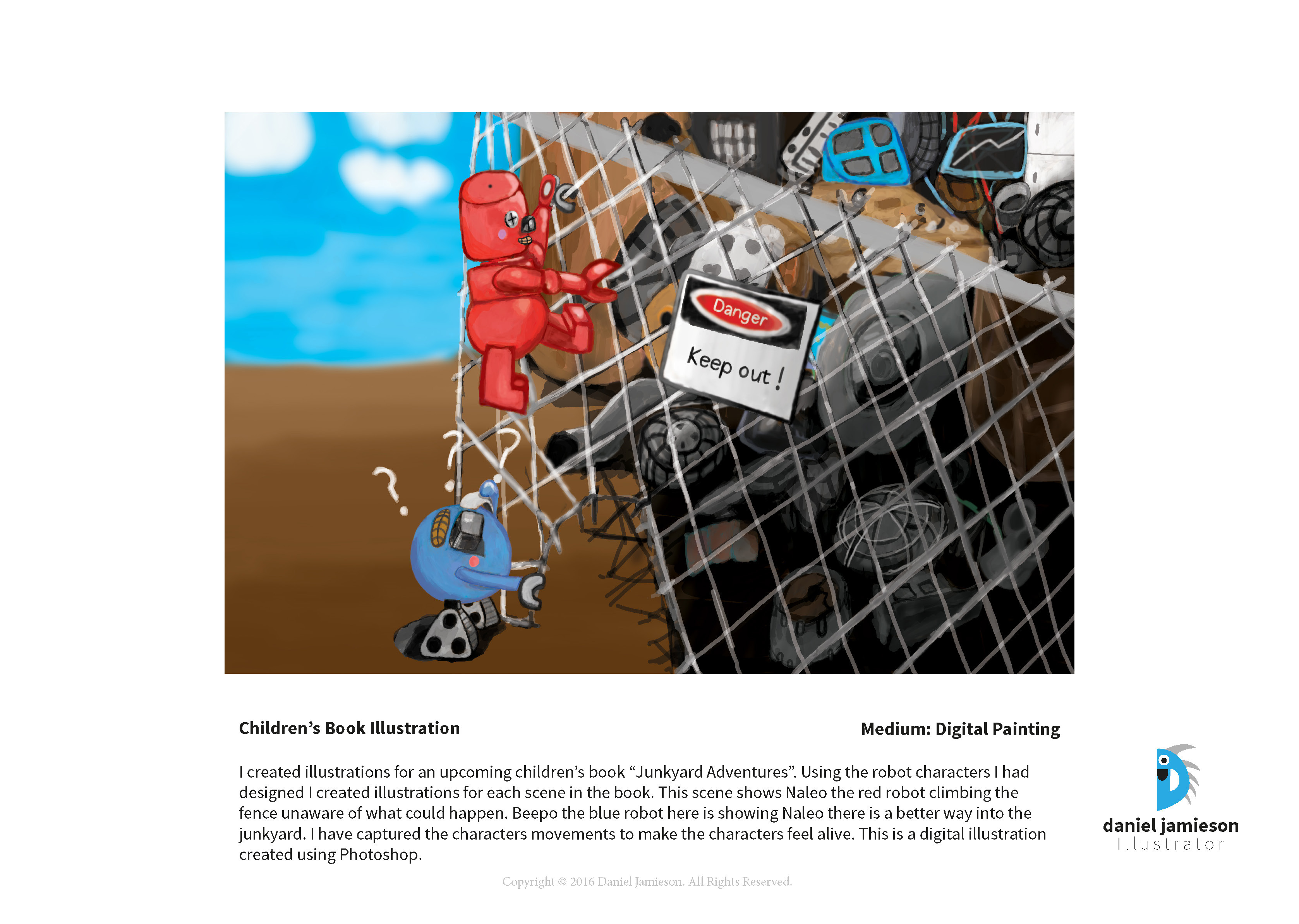 Daniel Jamieson - Children’s Book Illustration