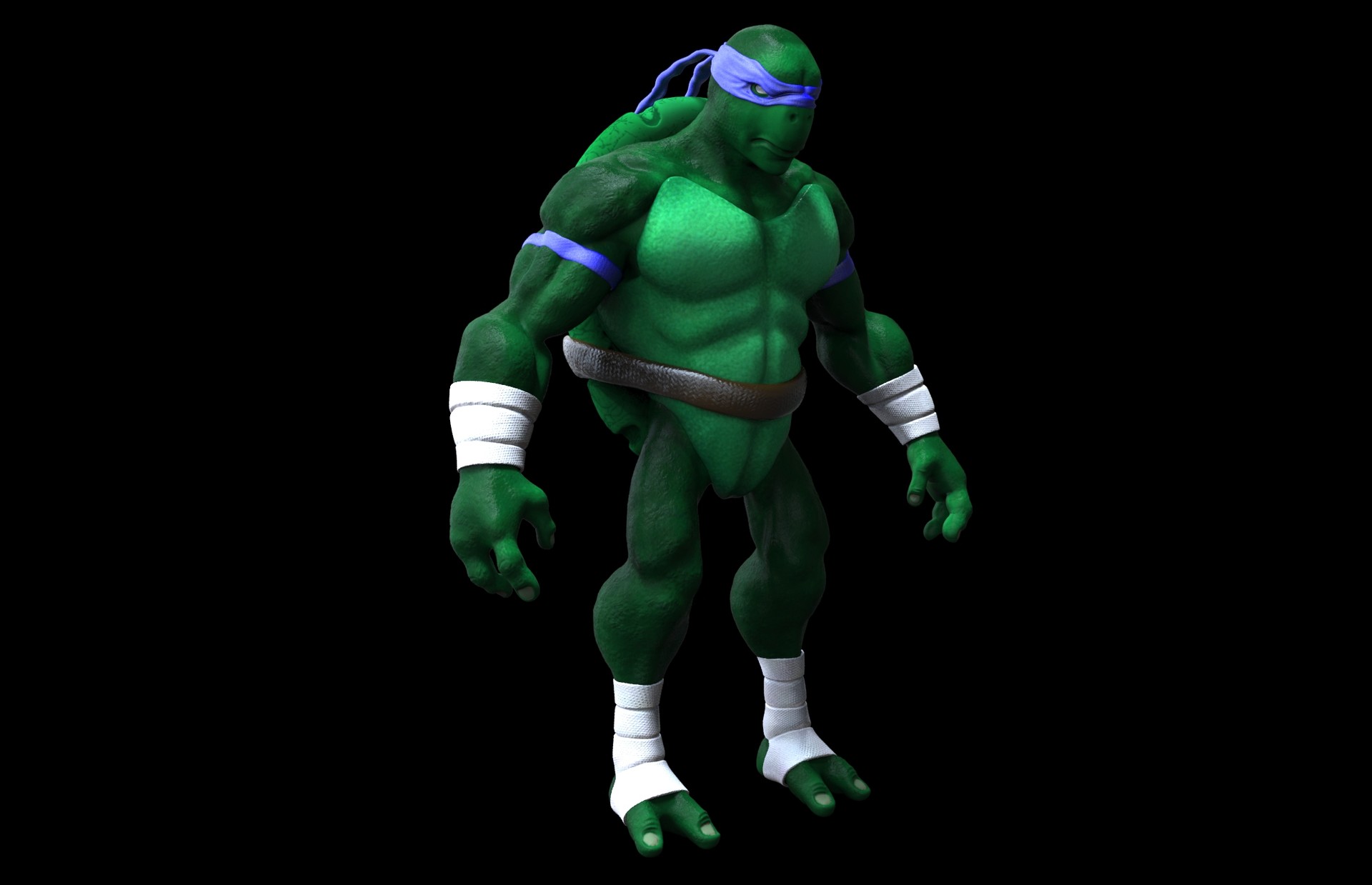 ArtStation - ninja turtle