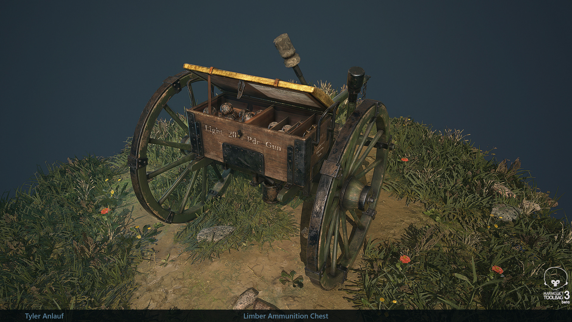 Tyler Anlauf | Environment Artist - Limber Ammunition Chest
