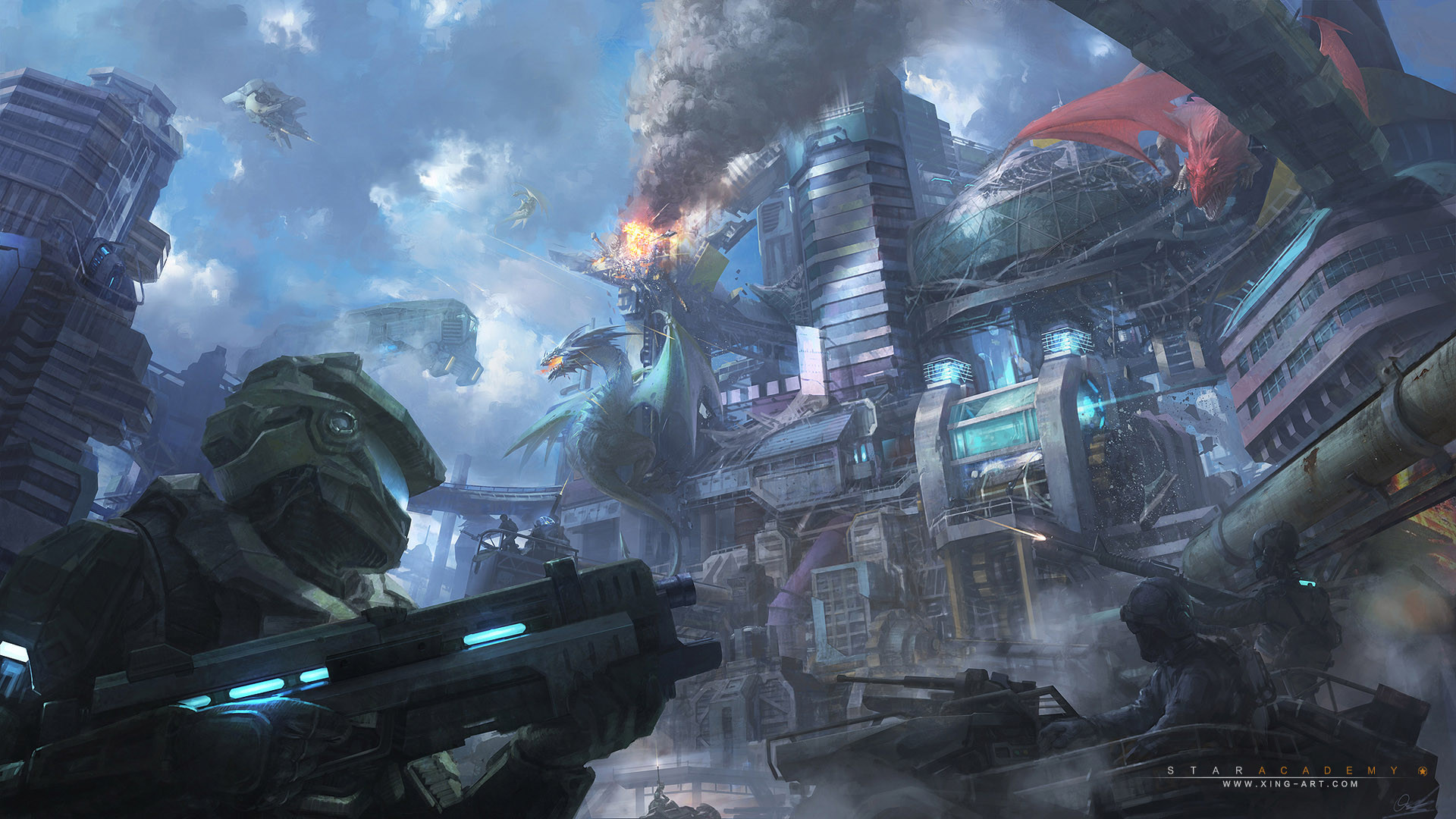 STAR CG - 齐猪作品集