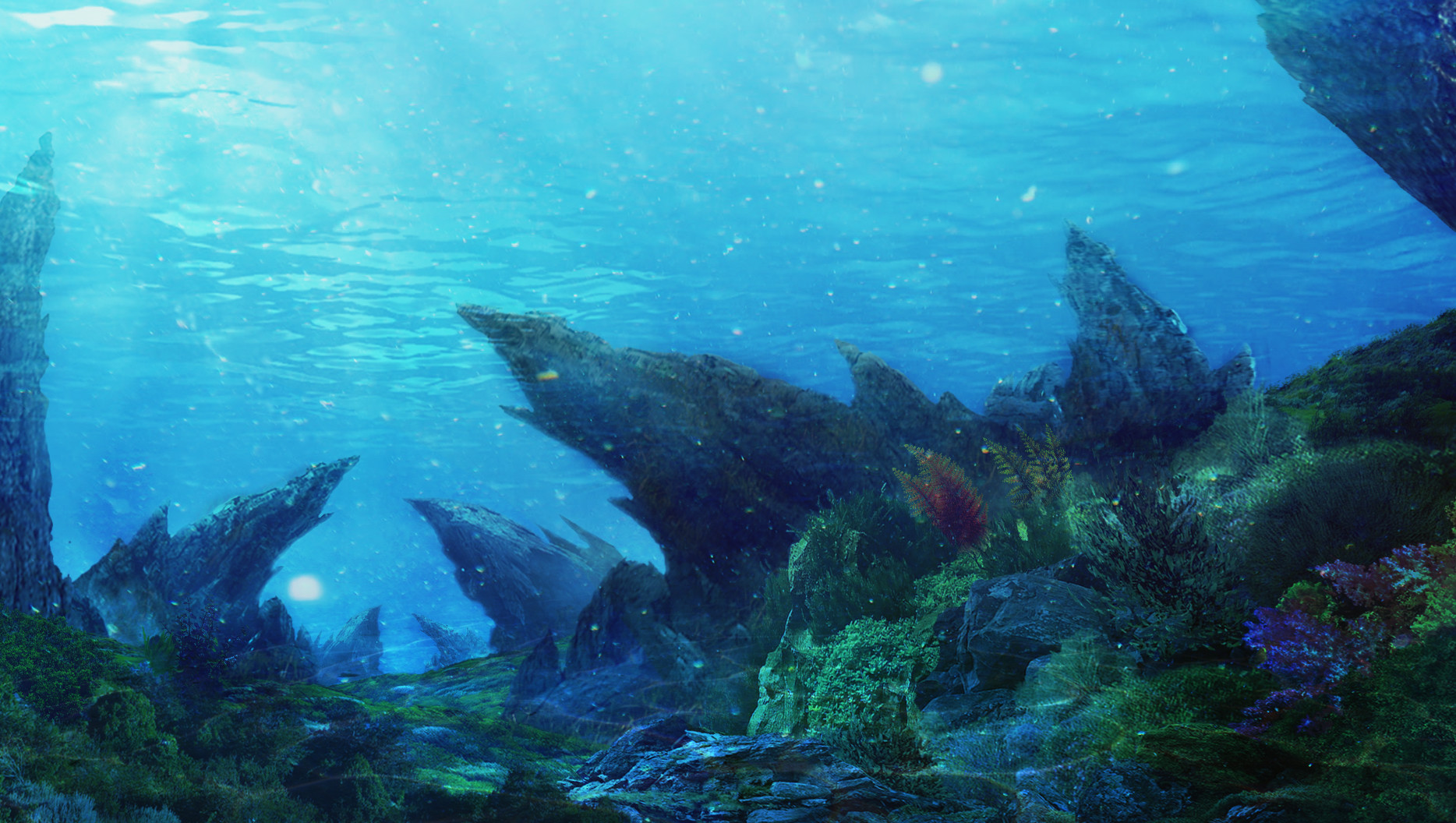 ArtStation - Underwater Area