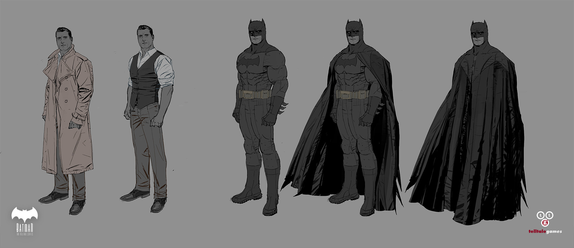 Michael Broussard - Batman & Bruce Wayne concepts
